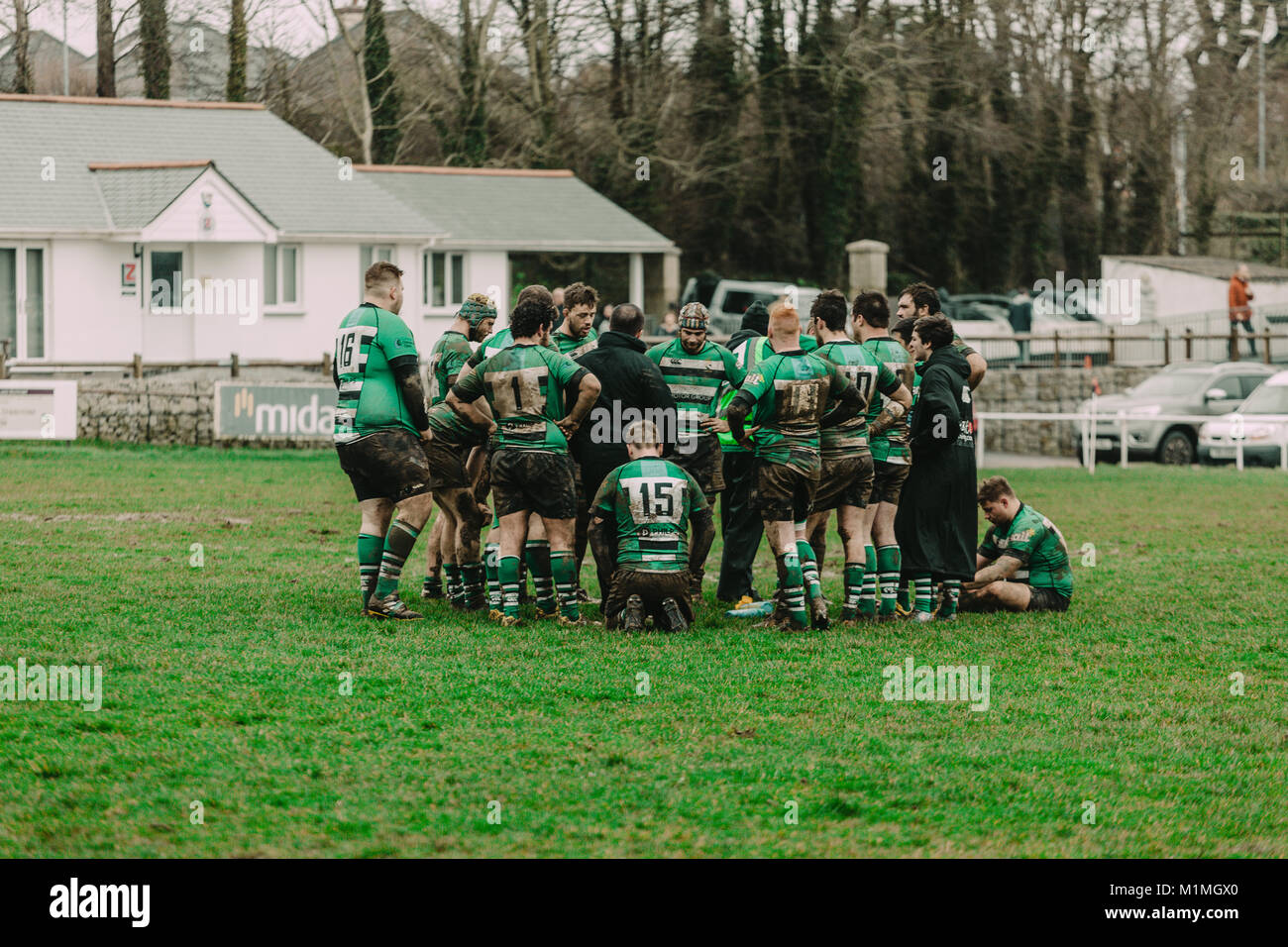 Penryn RFC vs Hayle RFC at The Memorial Stadium, Penryn, Cornwall, UK ...
