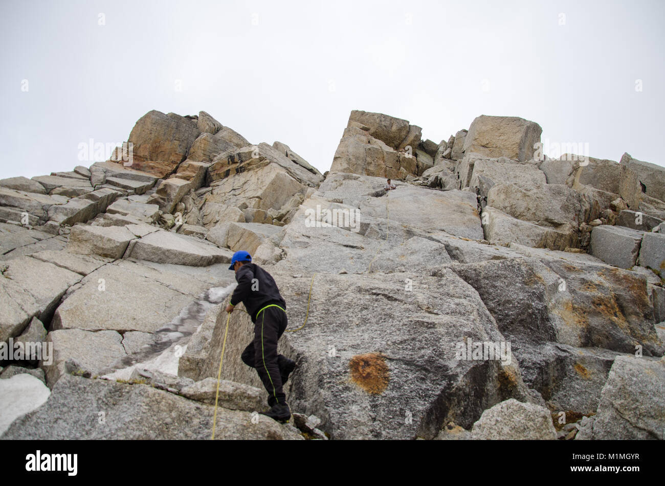 Tough trekking experience climbing hi-res stock photography and images ...