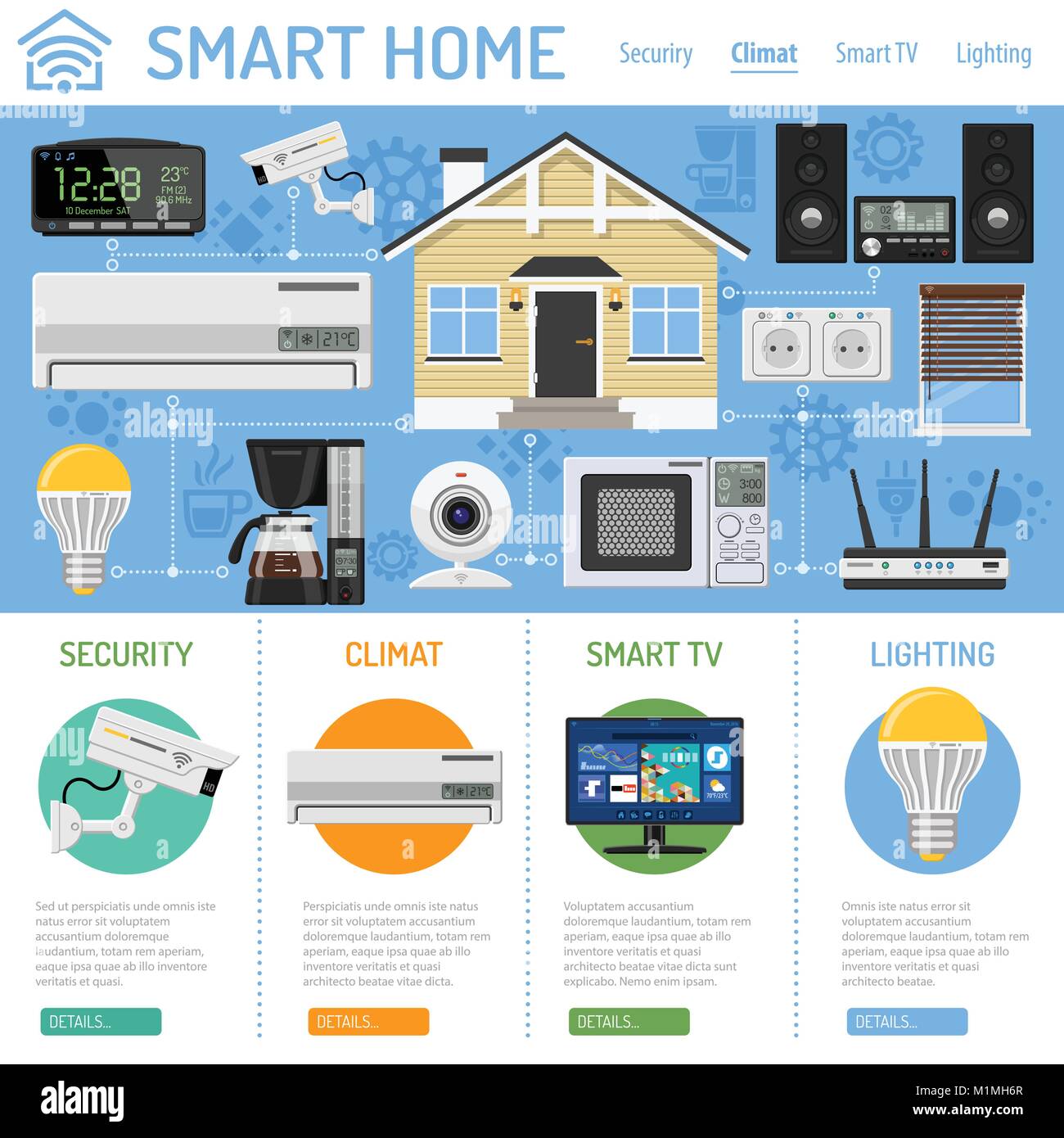 Internet comfort Stock Vector Images - Alamy