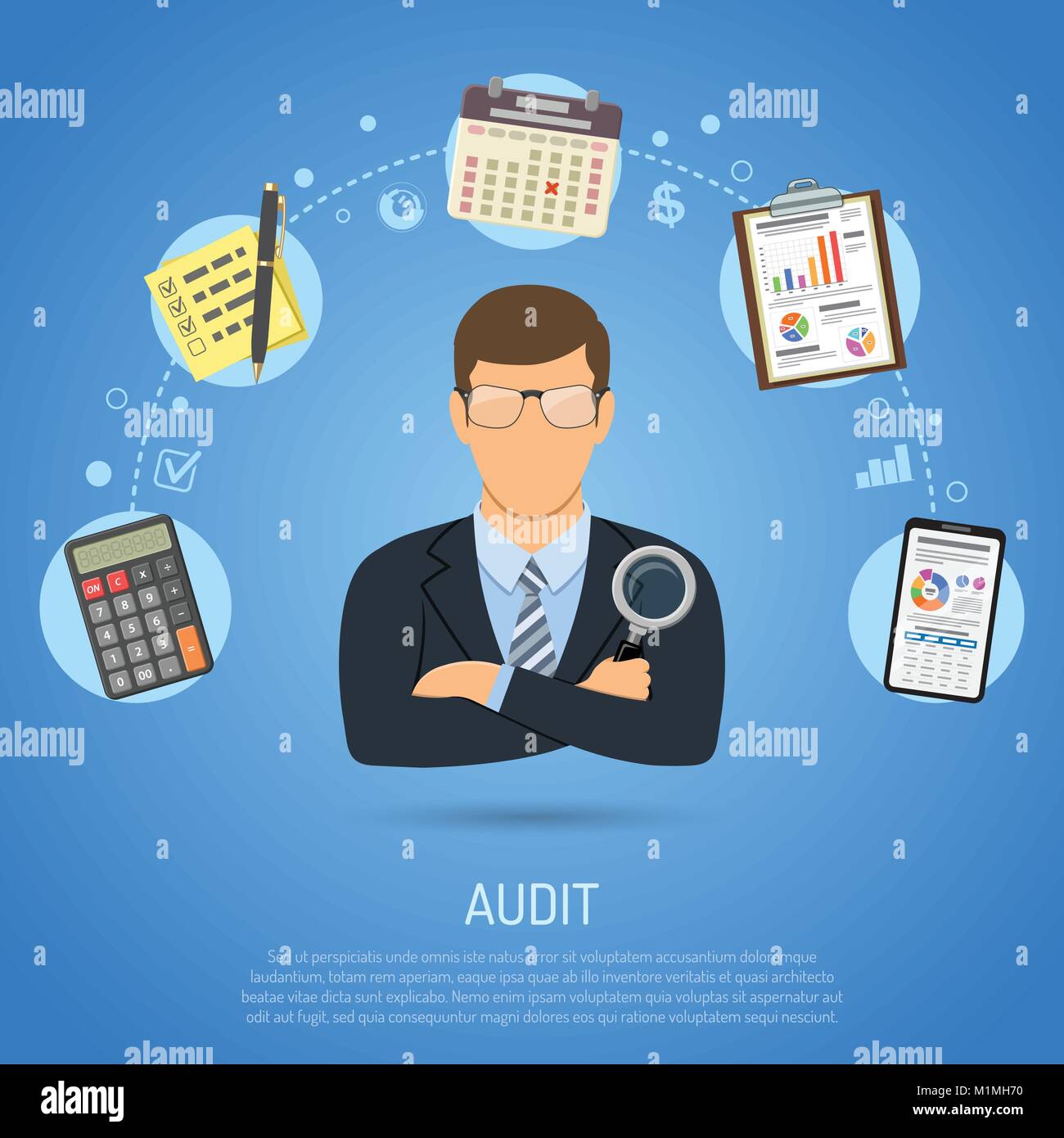 Process inspection Stock Vector Images - Alamy