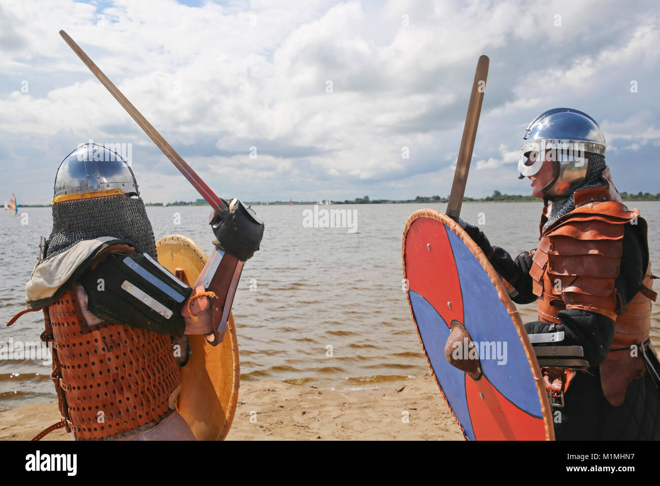 vikings in cover Stock Photo - Alamy