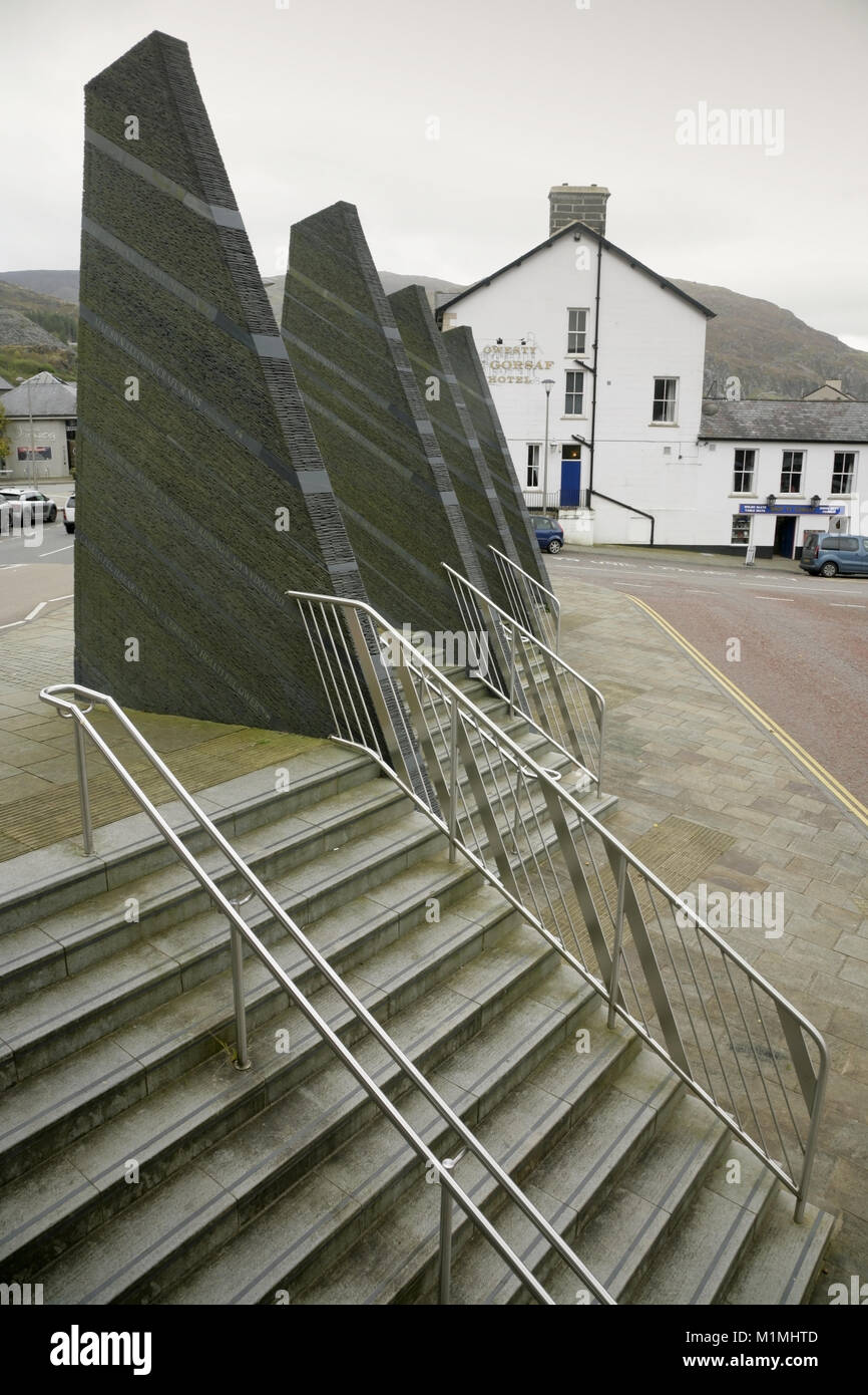 Welsh slate miners hi-res stock photography and images - Alamy