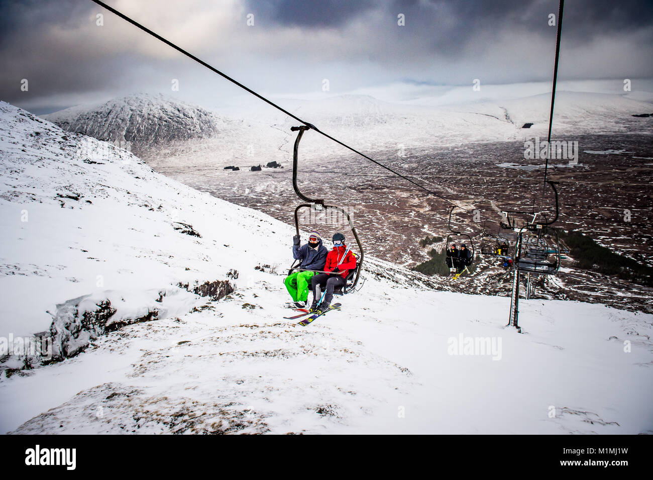 Glencoe Ski Resort High Resolution Stock Photography and Images - Alamy