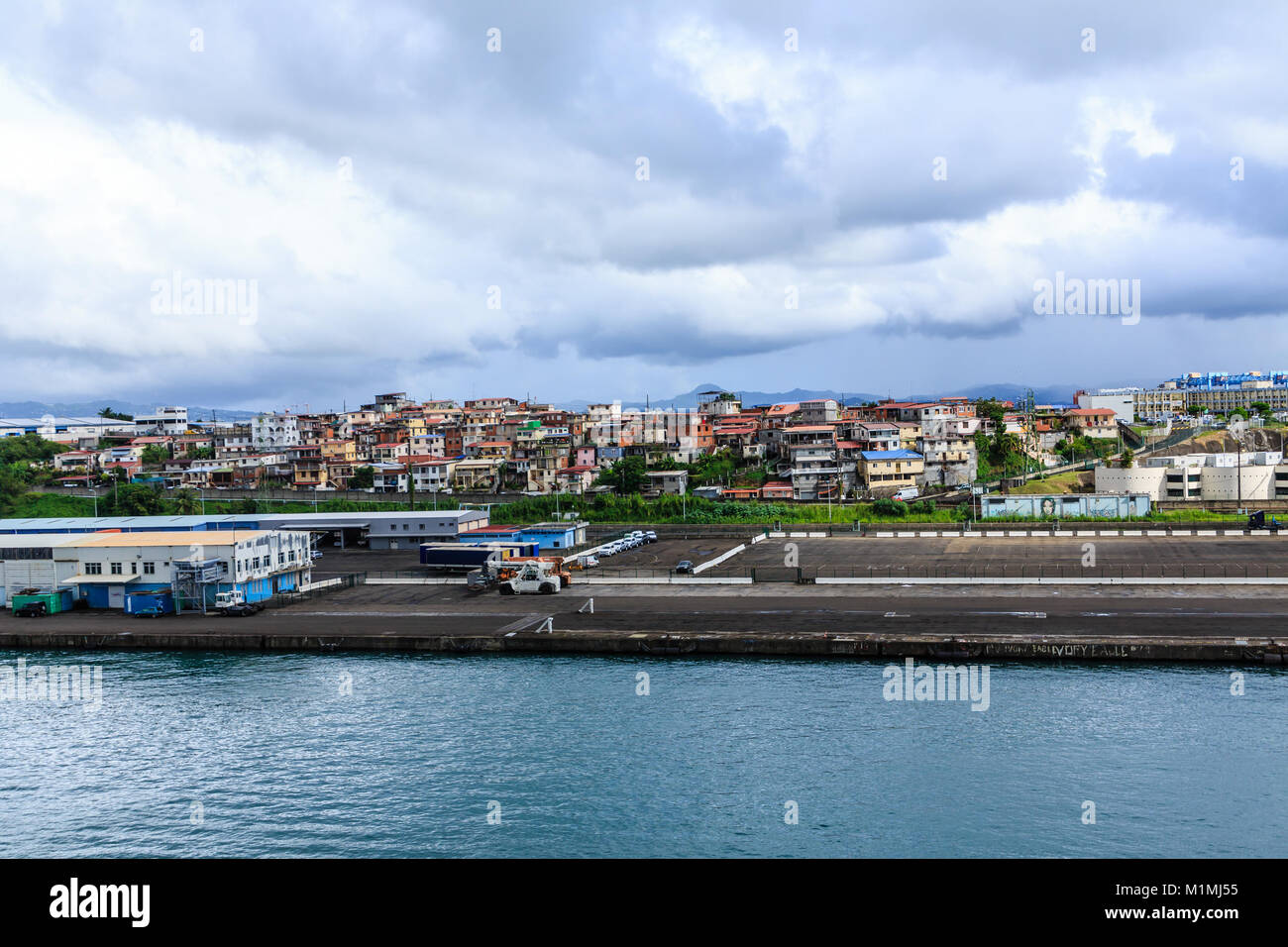 Martinique fort de france harbour hi-res stock photography and images ...