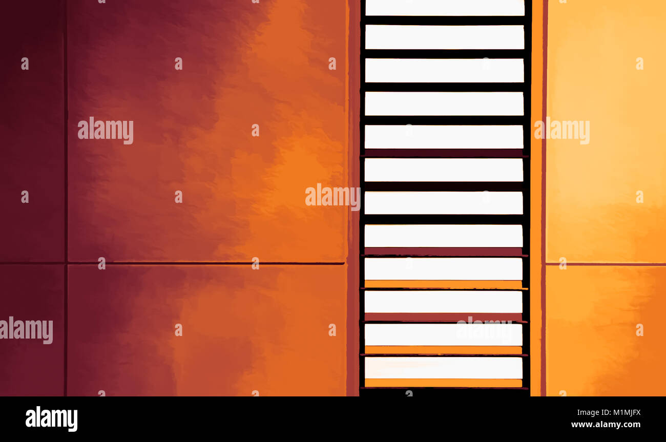 Abstract window and wall Stock Photo - Alamy