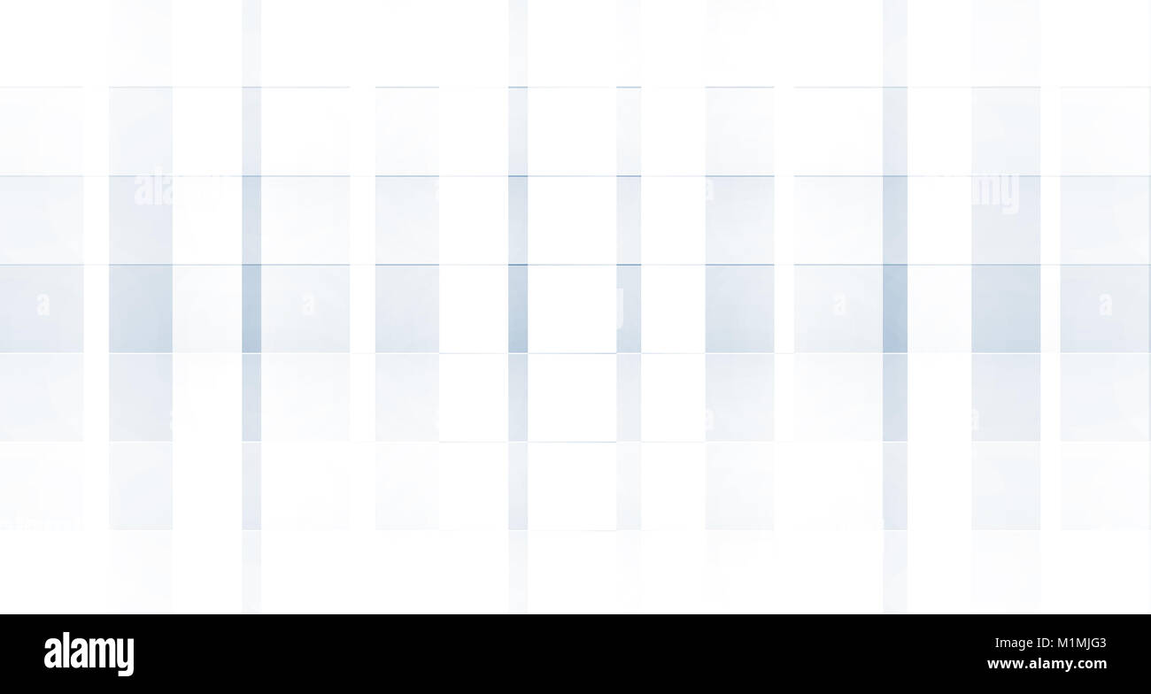 abstract white and light blue minimalistic square design pattern Stock ...