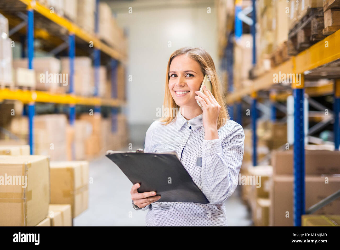 Worker and supervisor hi-res stock photography and images - Alamy