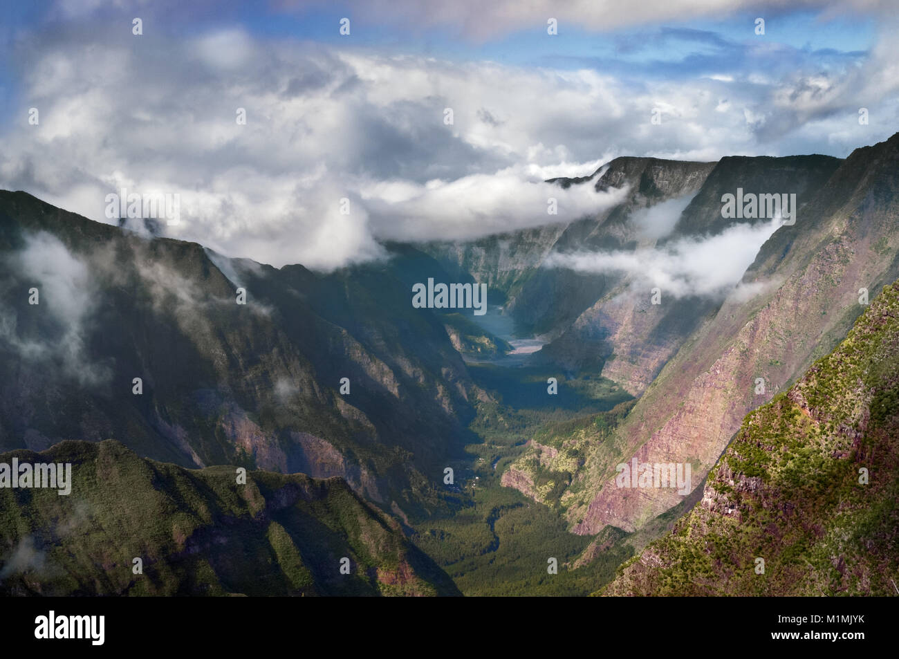 Reunion island aerial hi-res stock photography and images - Alamy