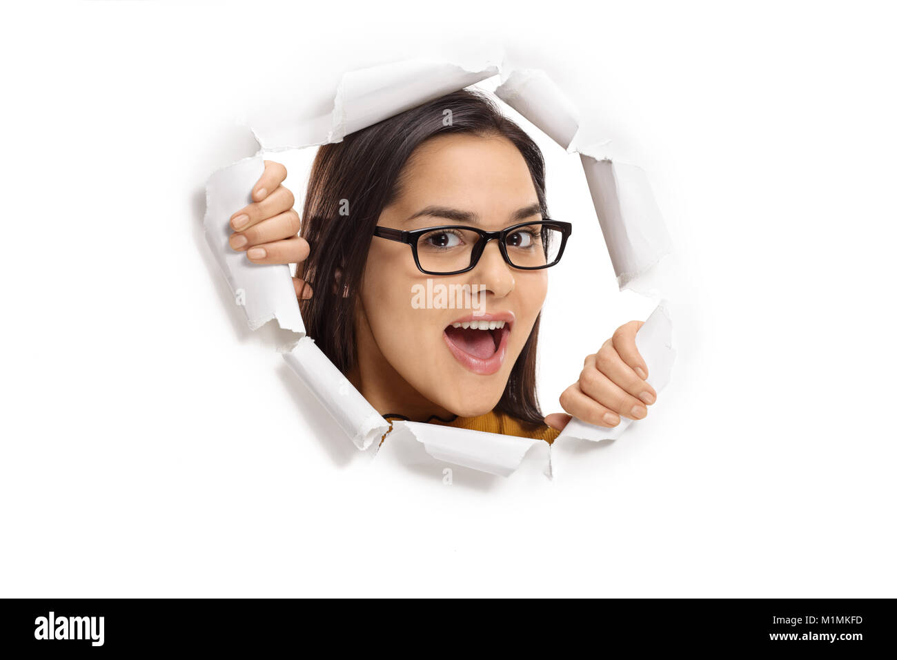 Peeping torn Cut Out Stock Images & Pictures - Alamy