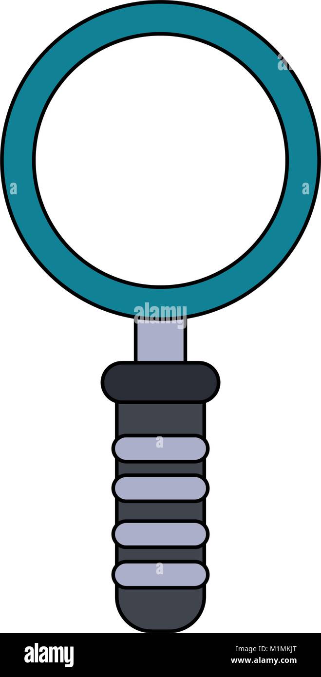 Magnifying glass symbol Stock Vector Image & Art - Alamy