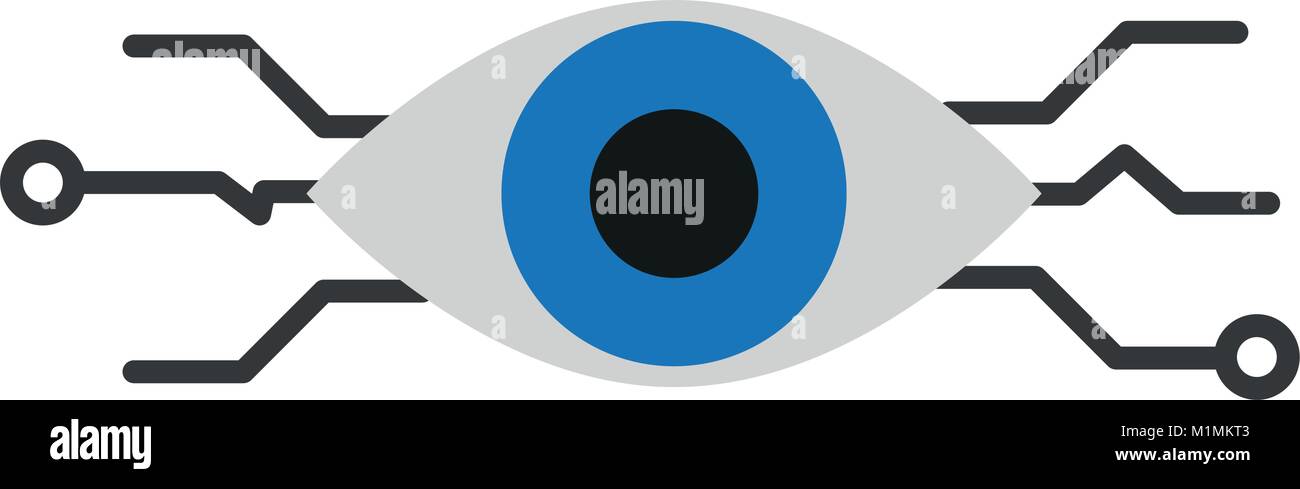Bionic eye symbol Stock Vector Image & Art - Alamy