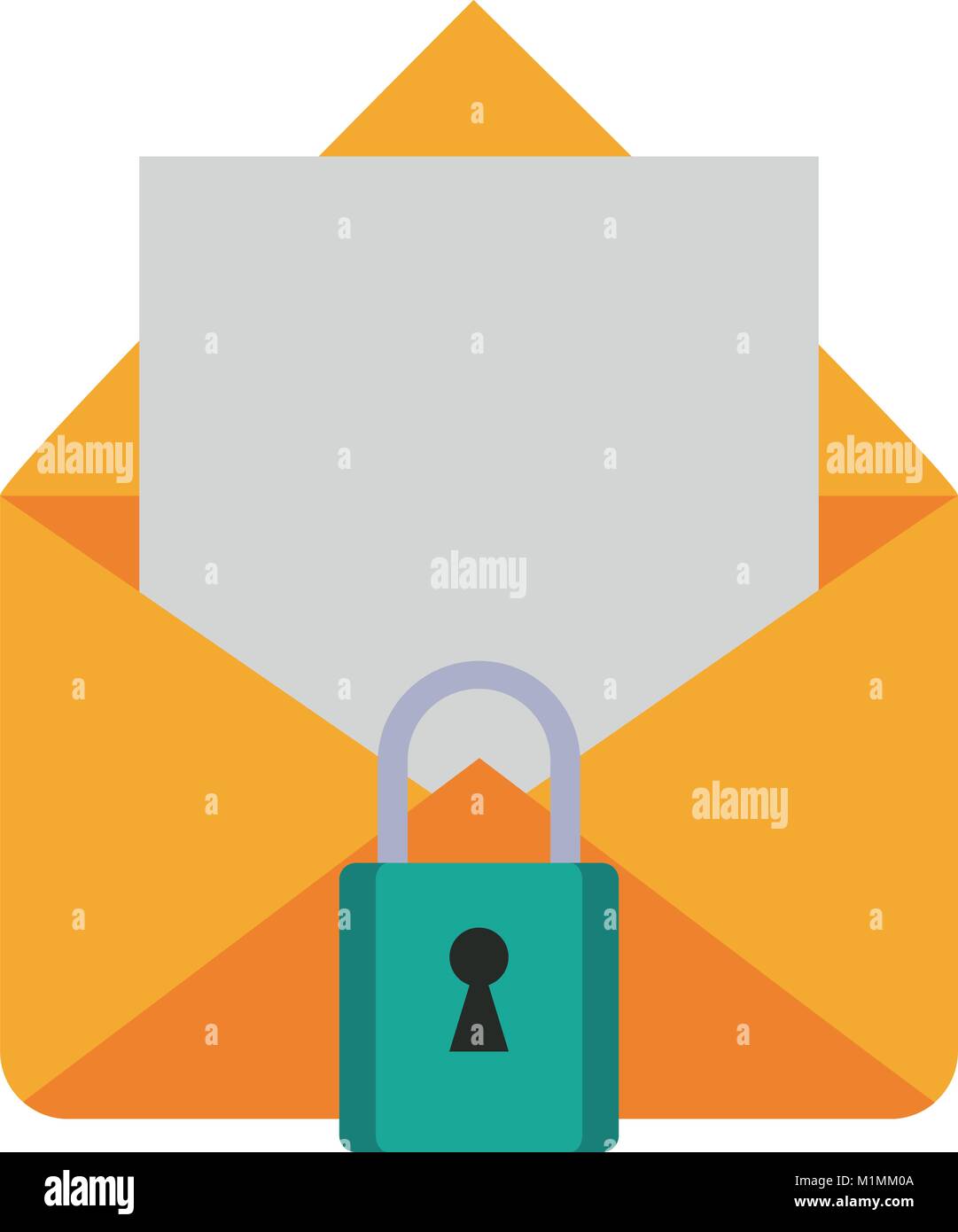 Secure email Stock Vector Images - Alamy