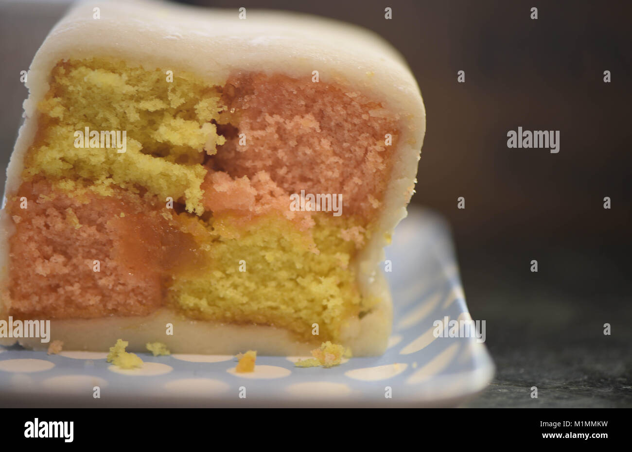 Battenberg cake hi-res stock photography and images - Alamy