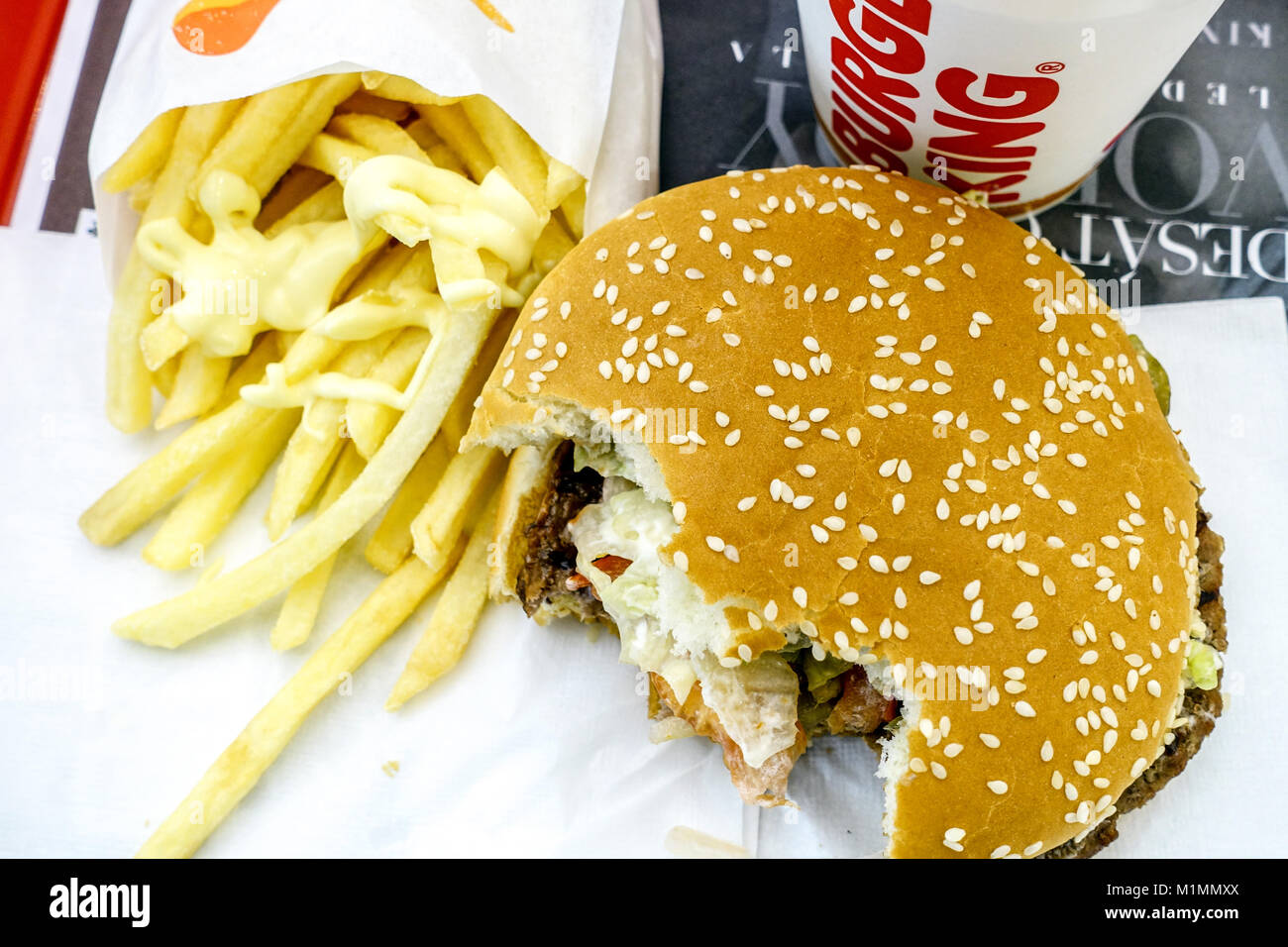 Whopper hi-res stock photography and images - Alamy