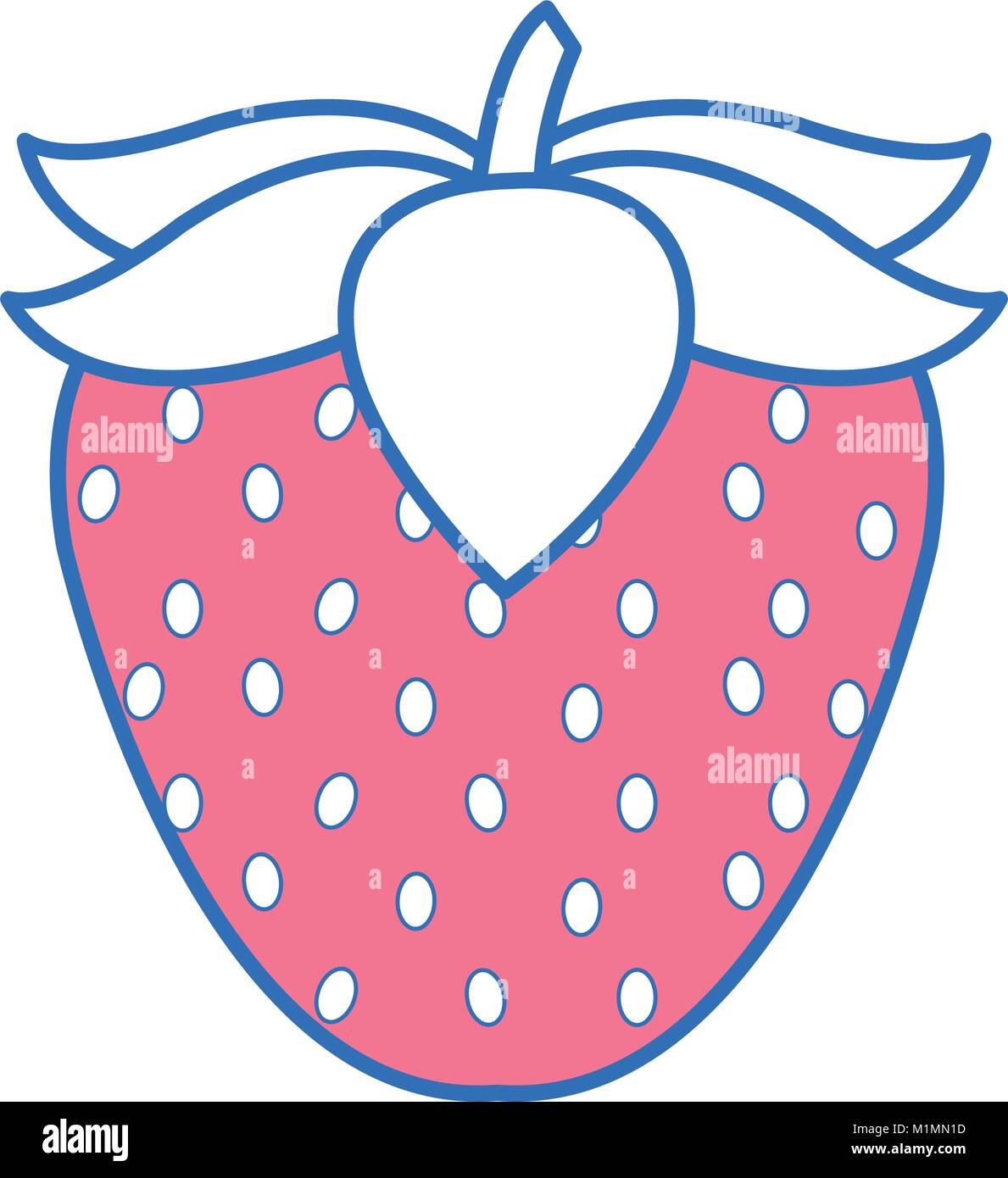Isolated strawberry design Stock Vector Image & Art - Alamy