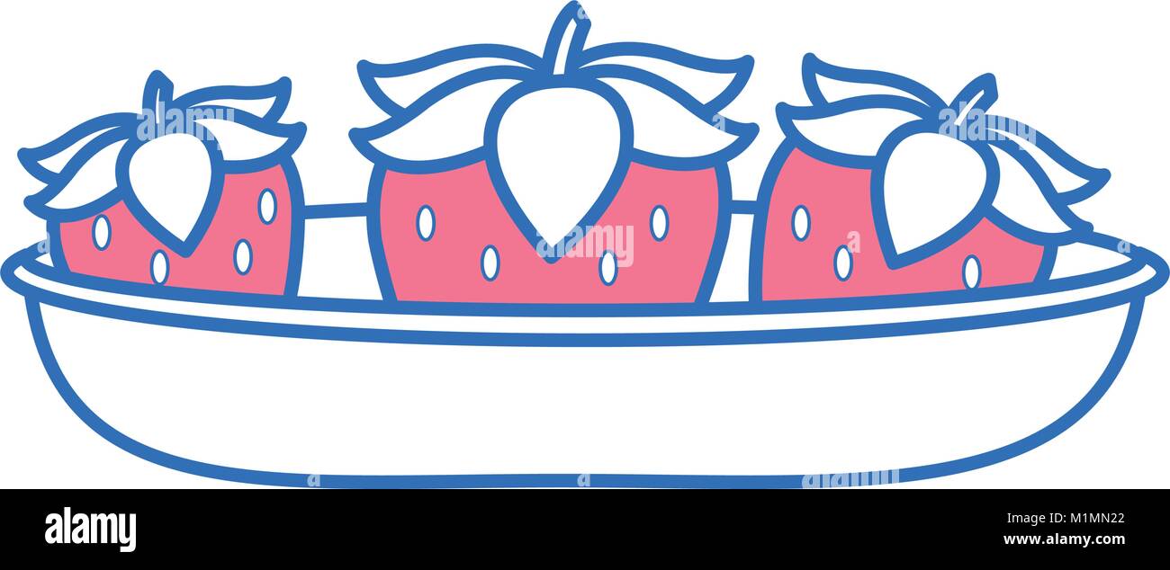 Isolated strawberry design Stock Vector Image & Art - Alamy