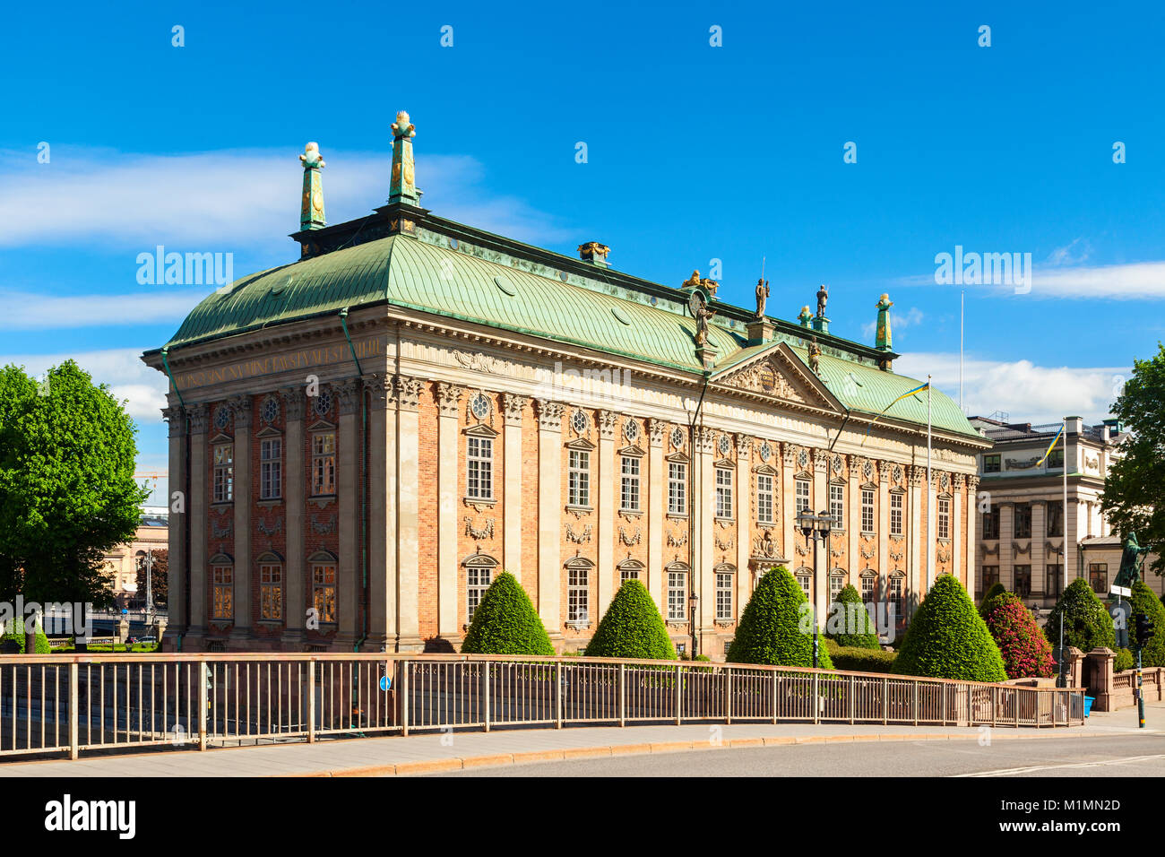 amazing house of nobilty - Riddarhuset in Stockholm Stock Photo - Alamy