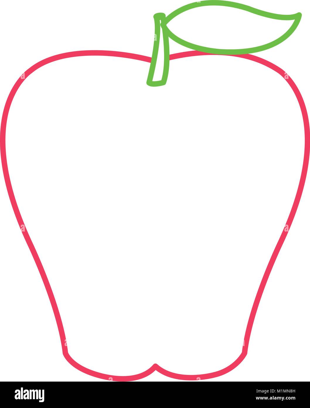 Isolated apple design Stock Vector Image & Art - Alamy