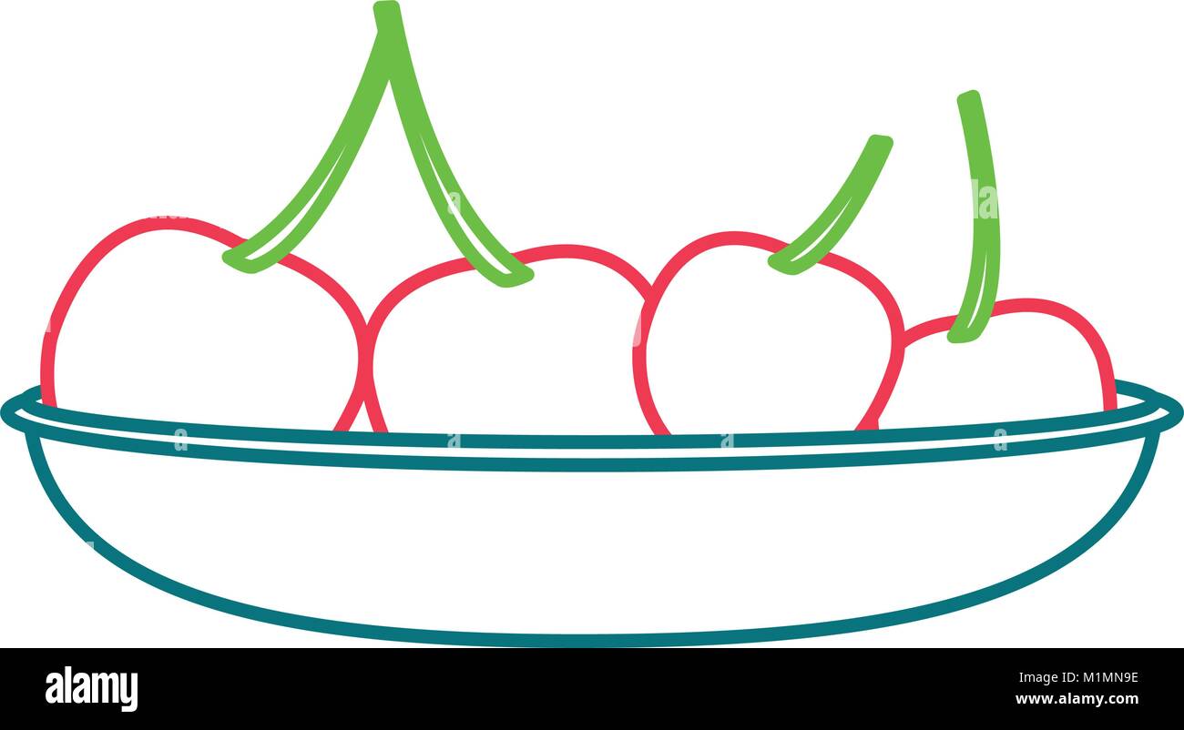 Isolated cherry design Stock Vector Image & Art - Alamy