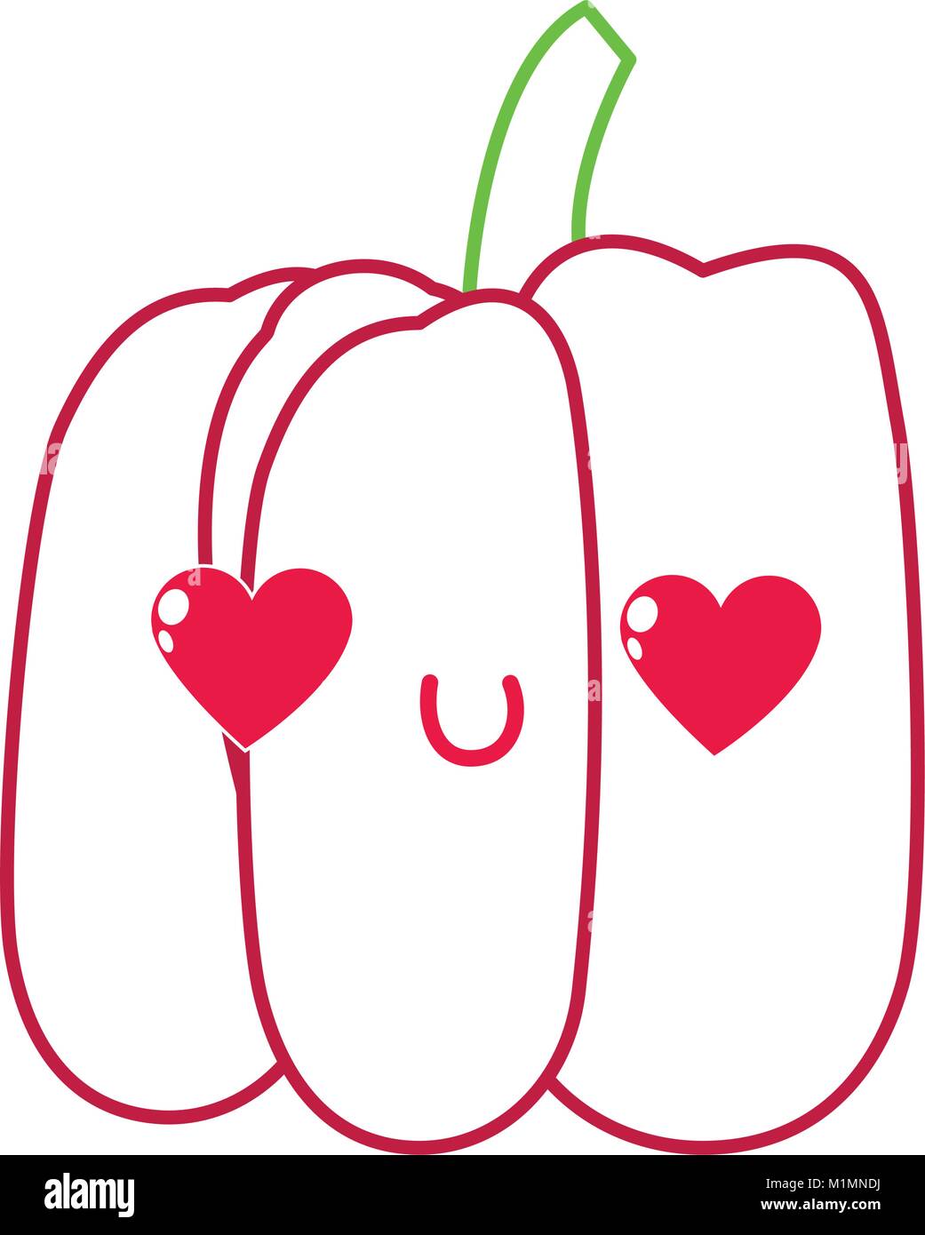 Isolated pepper design Stock Vector Image & Art - Alamy