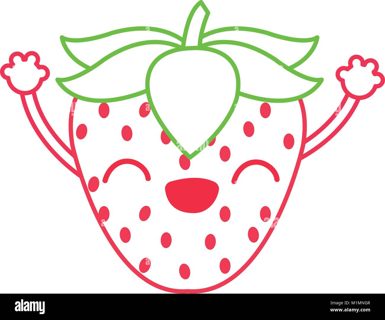 Isolated strawberry design Stock Vector Image & Art - Alamy