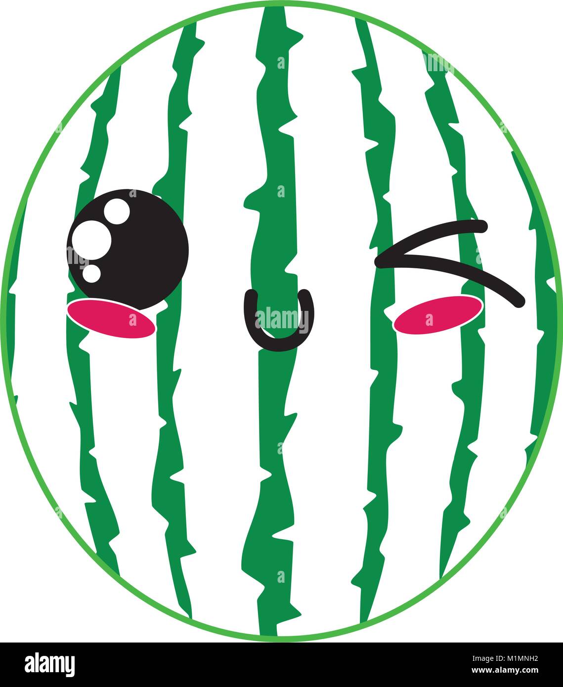 Isolated watermelon design Stock Vector Image & Art - Alamy