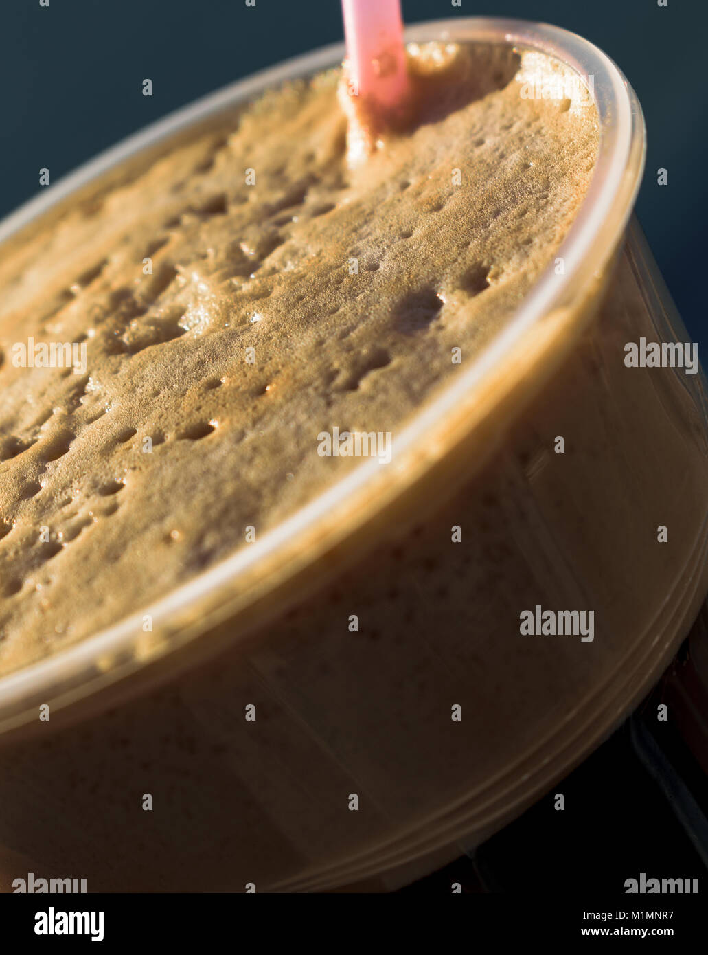 Greek cold coffee, frappe Stock Photo - Alamy