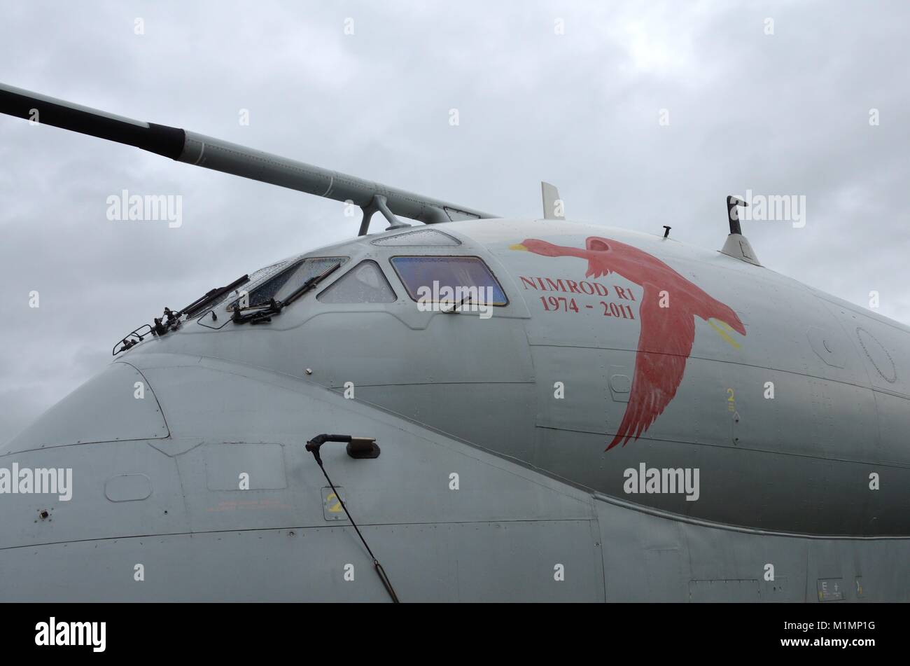 Hawker siddeley nimrod r 1 aircraft hi-res stock photography and images ...