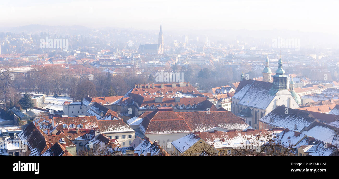 Schlossberg castle in graz hi-res stock photography and images - Alamy