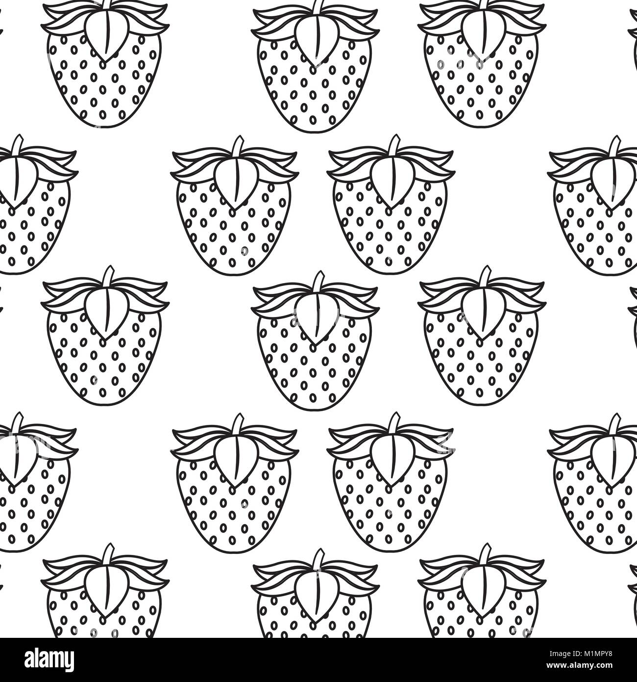 Isolated strawberry design Stock Vector Image & Art - Alamy