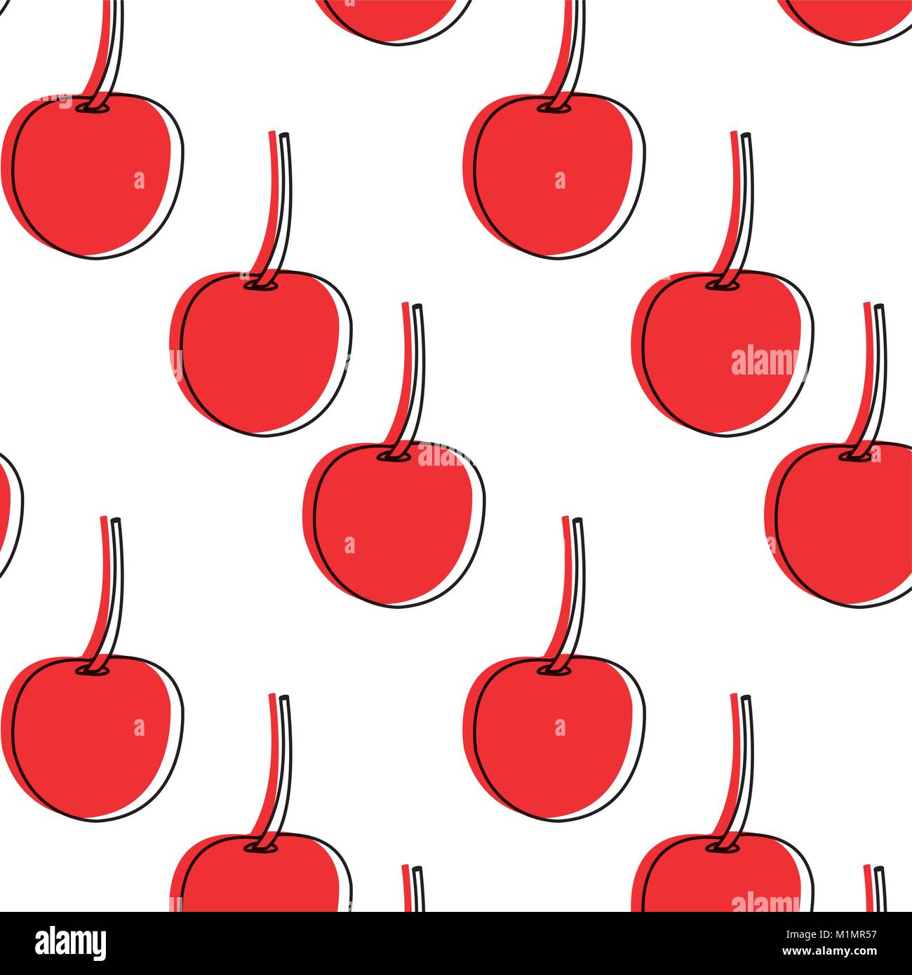 Isolated cherry design Stock Vector Image & Art - Alamy