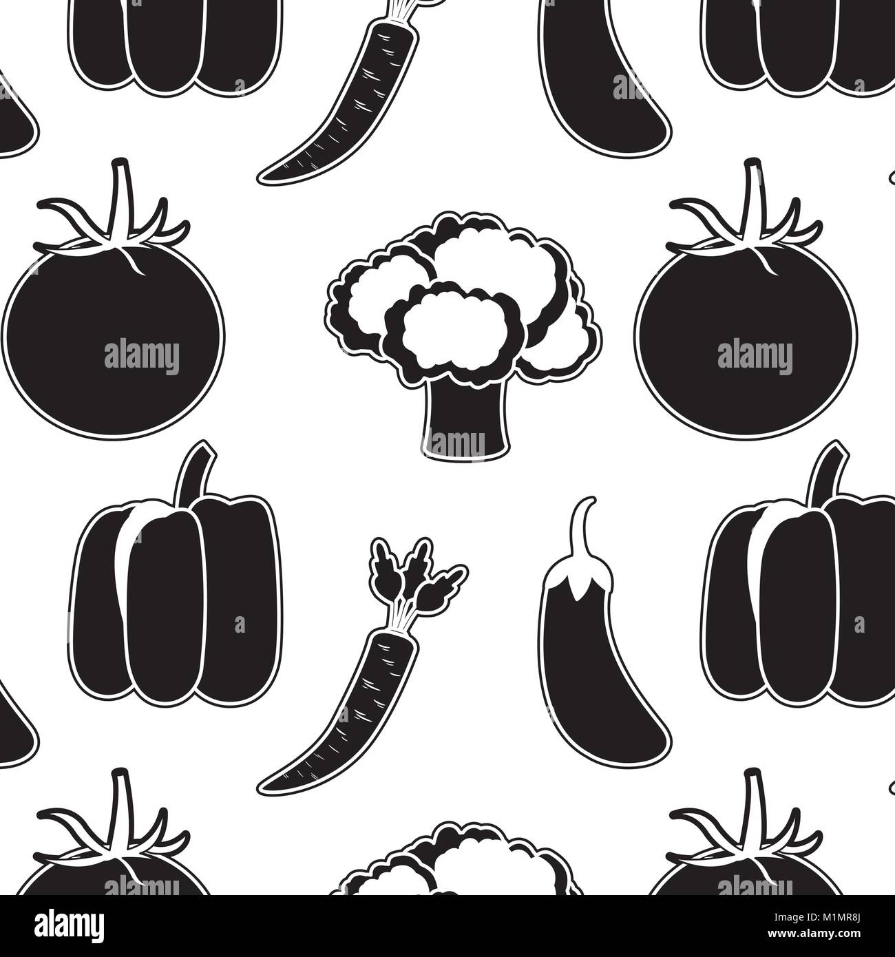 Vegetables background design Stock Vector Image & Art - Alamy