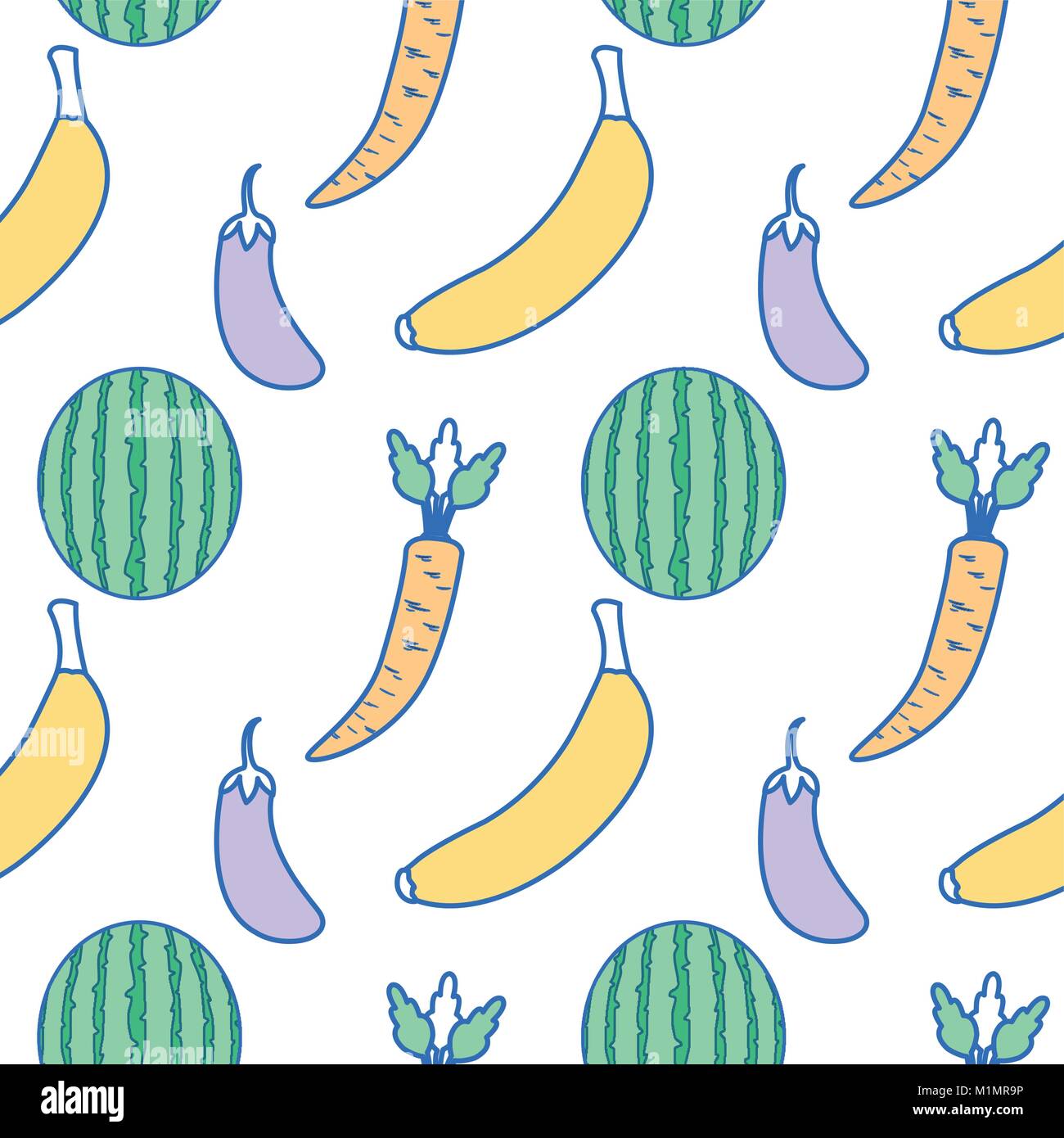 Fruits and vegetables design Stock Vector Image & Art - Alamy