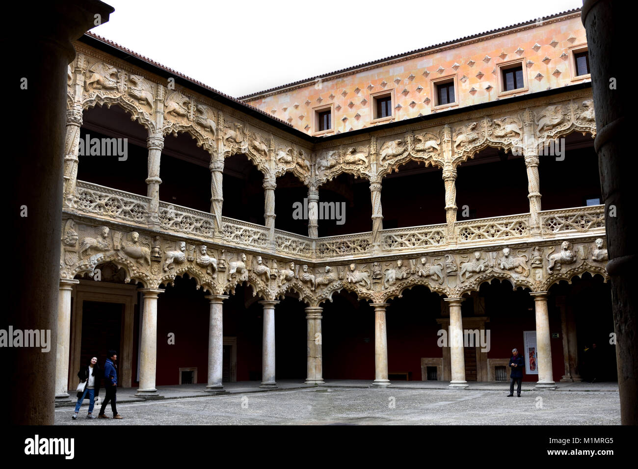 The Palace of El Infantado (Spanish: Palacio del Infantado) Guadalajara ...