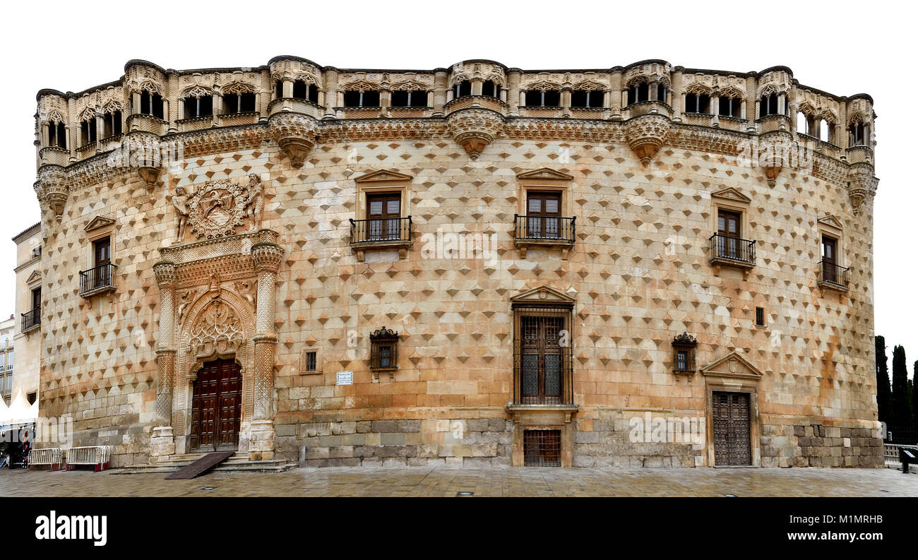 The Palace of El Infantado (Spanish: Palacio del Infantado) Guadalajara ...