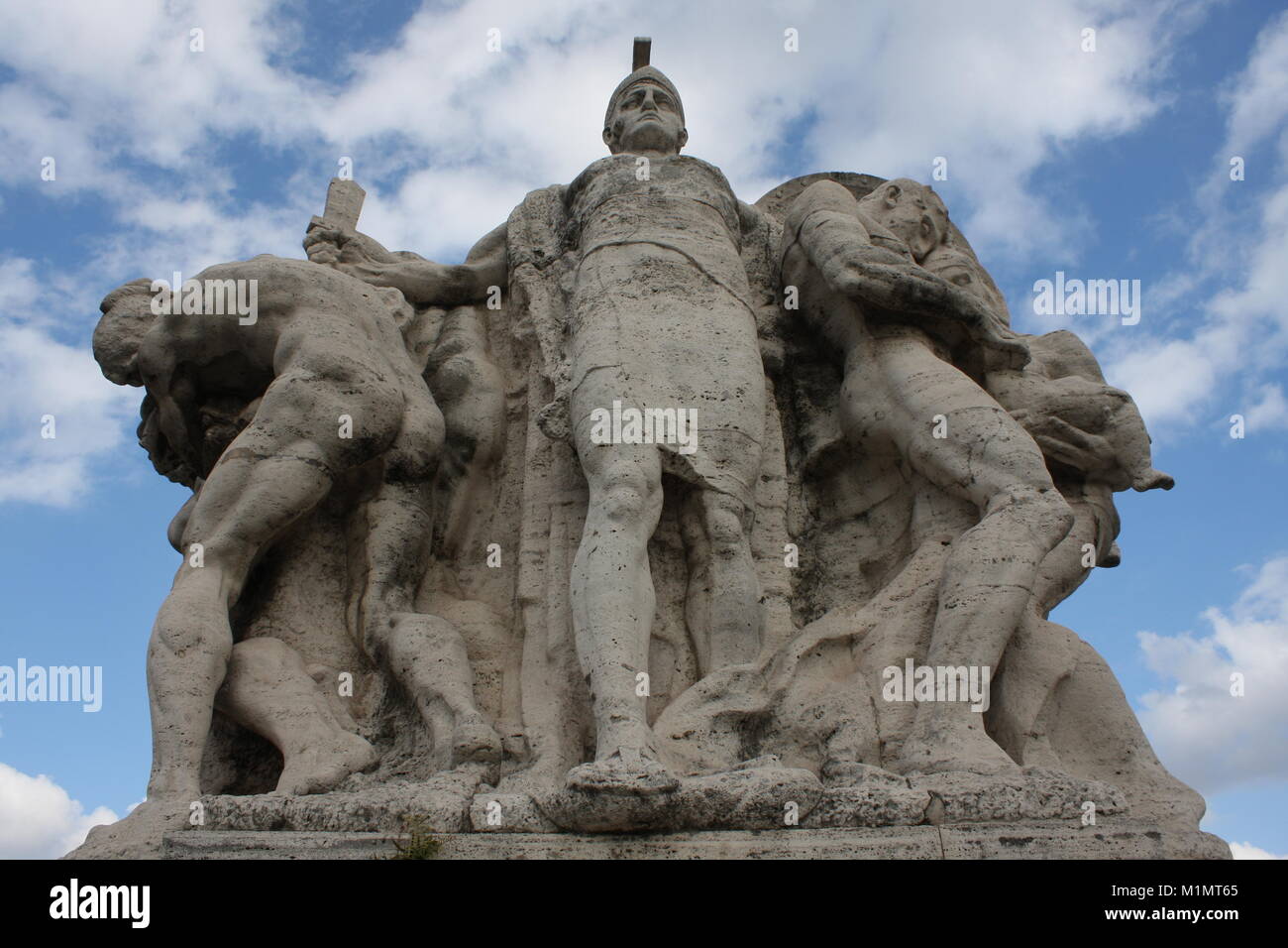 Old bridge in Rome - Vatican road Stock Photo - Alamy