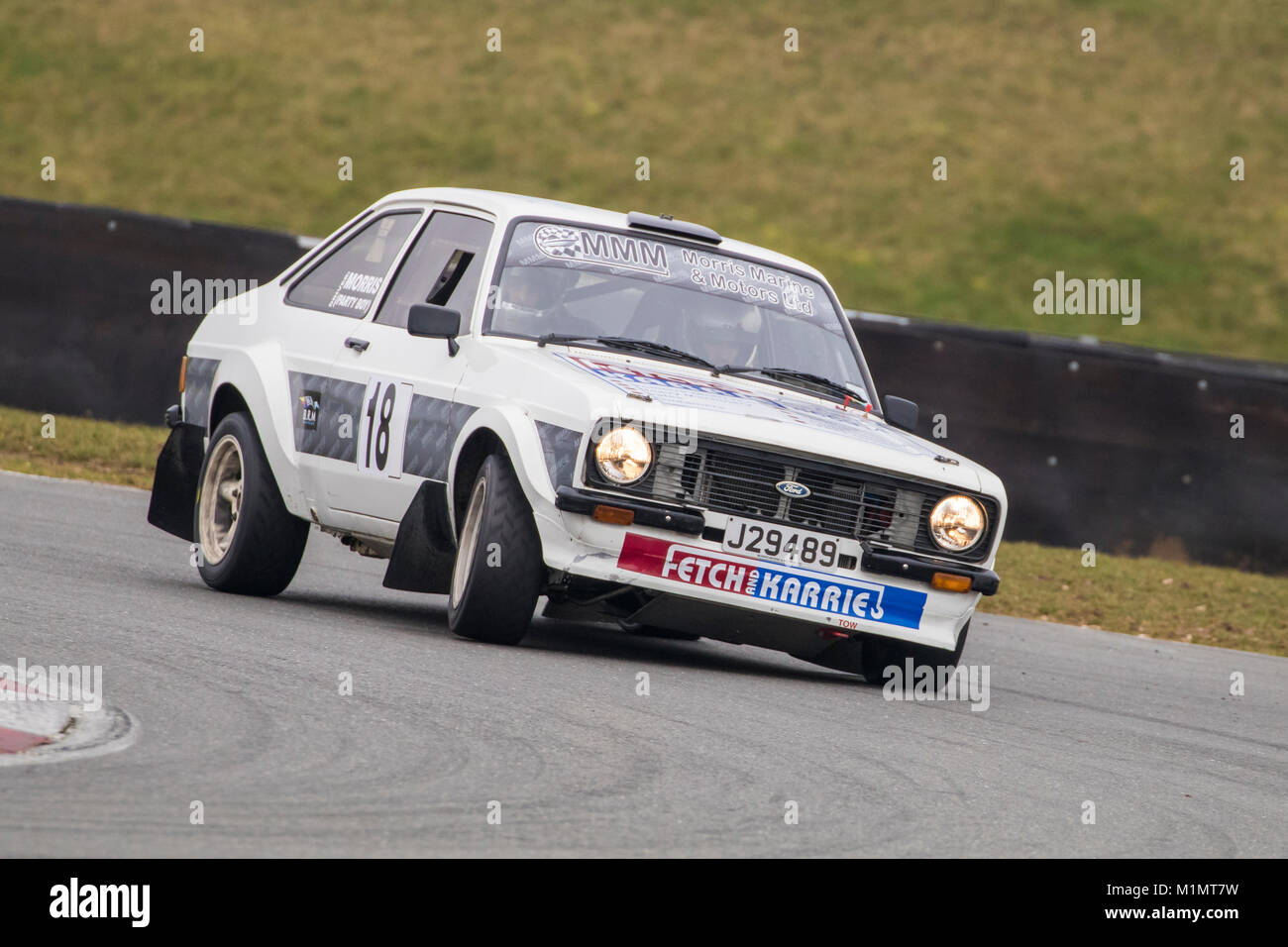 Ford Escort MkII with driver Darryl Morris and co-driver Steve Gully at ...