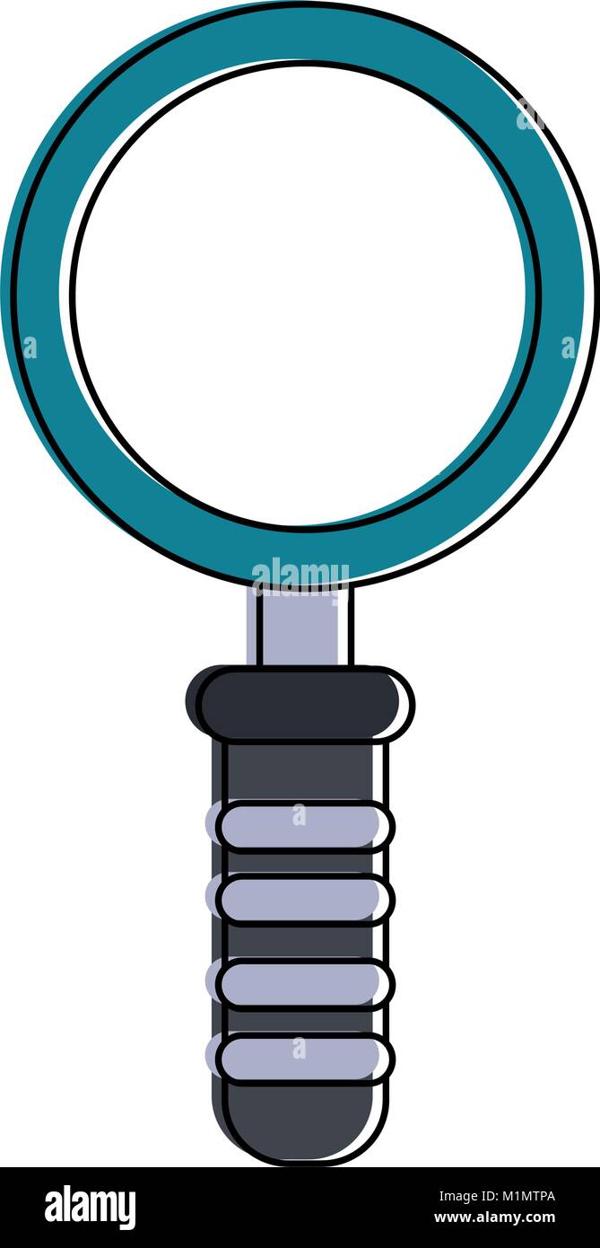 Magnifying glass symbol Stock Vector Image & Art - Alamy