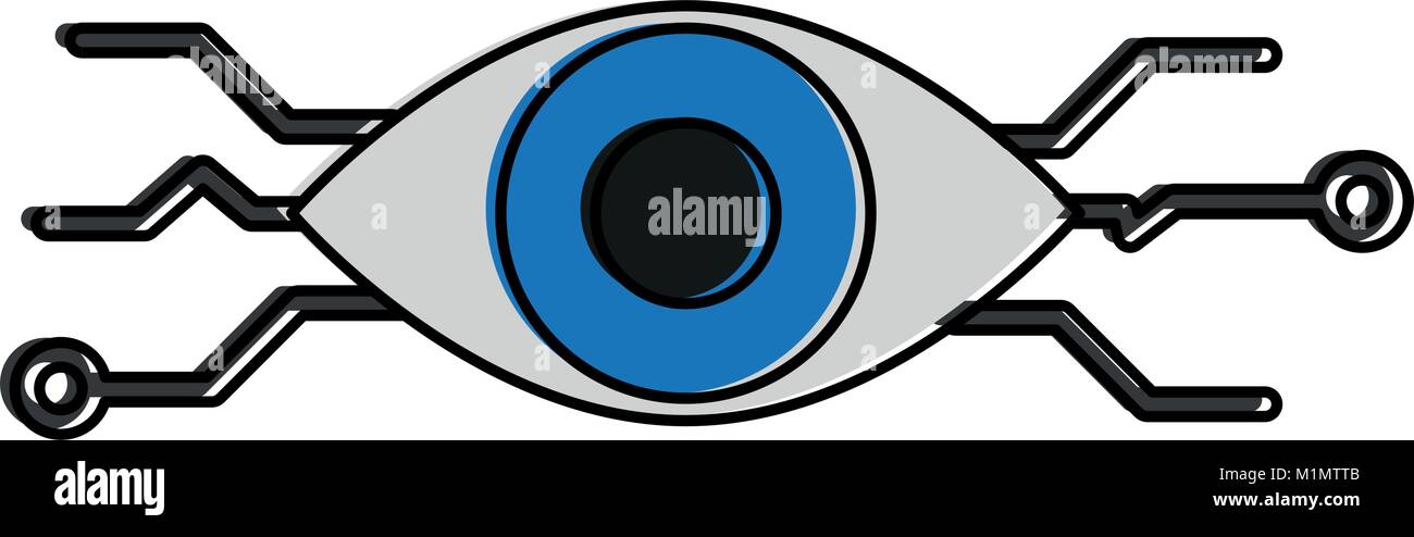 Bionic eye symbol Stock Vector Image & Art - Alamy