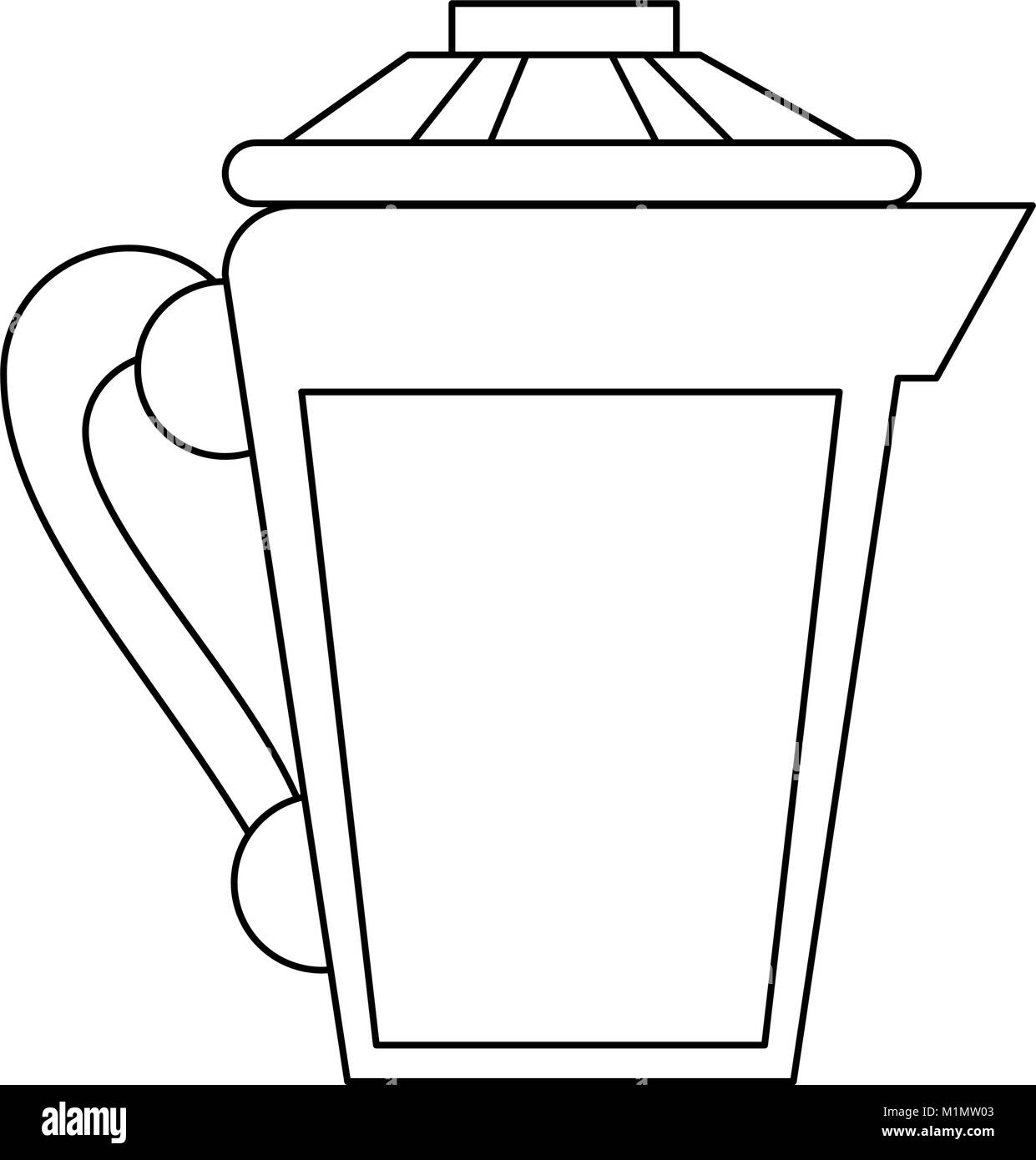 juice jar isolated Stock Vector Image & Art - Alamy