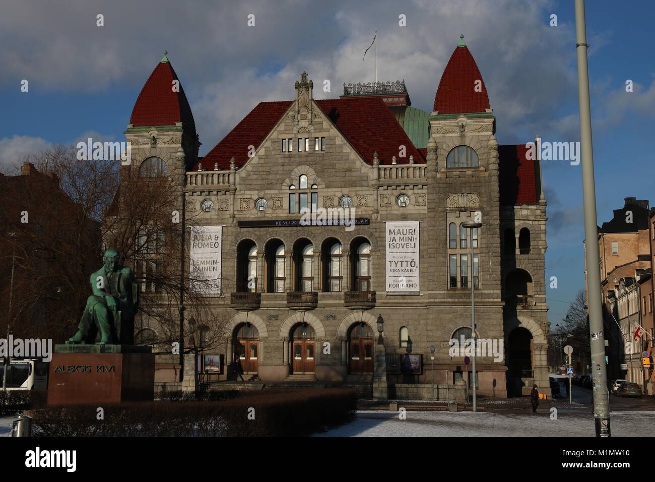 Finland national theatre Stock Photo - Alamy