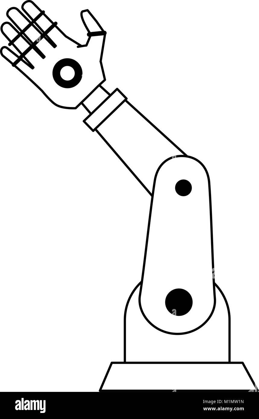 Robot arm technology Stock Vector Image & Art - Alamy