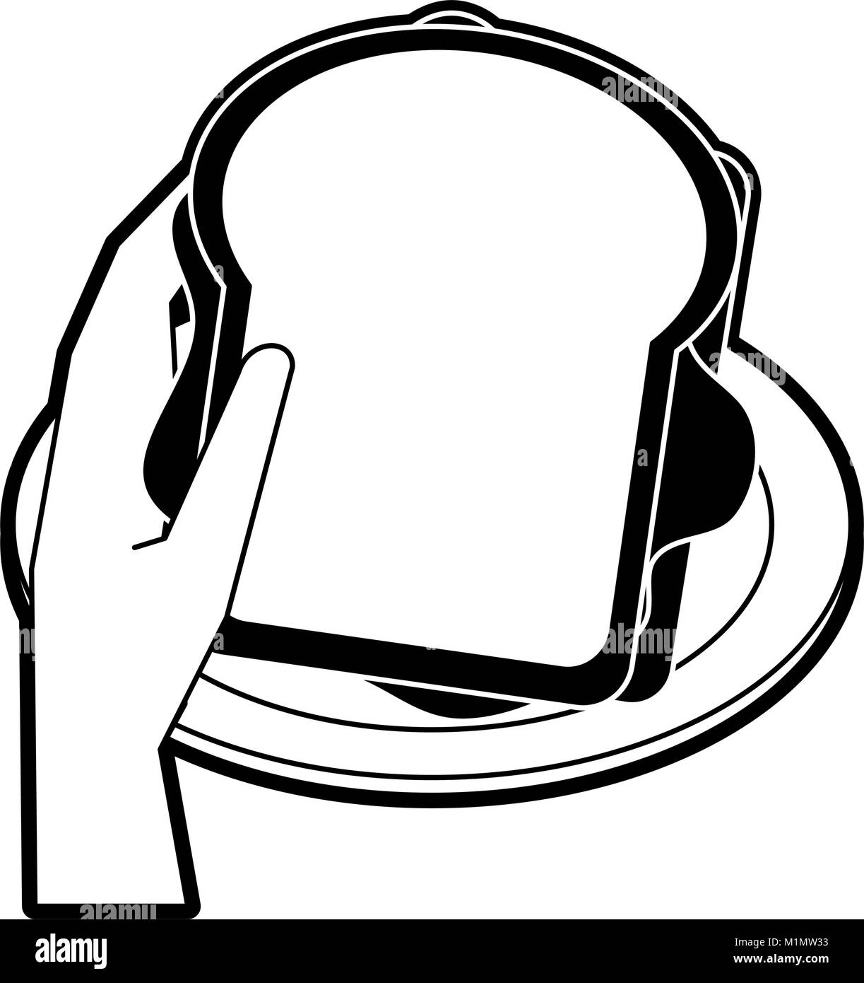 Cheese hands Black and White Stock Photos & Images - Alamy