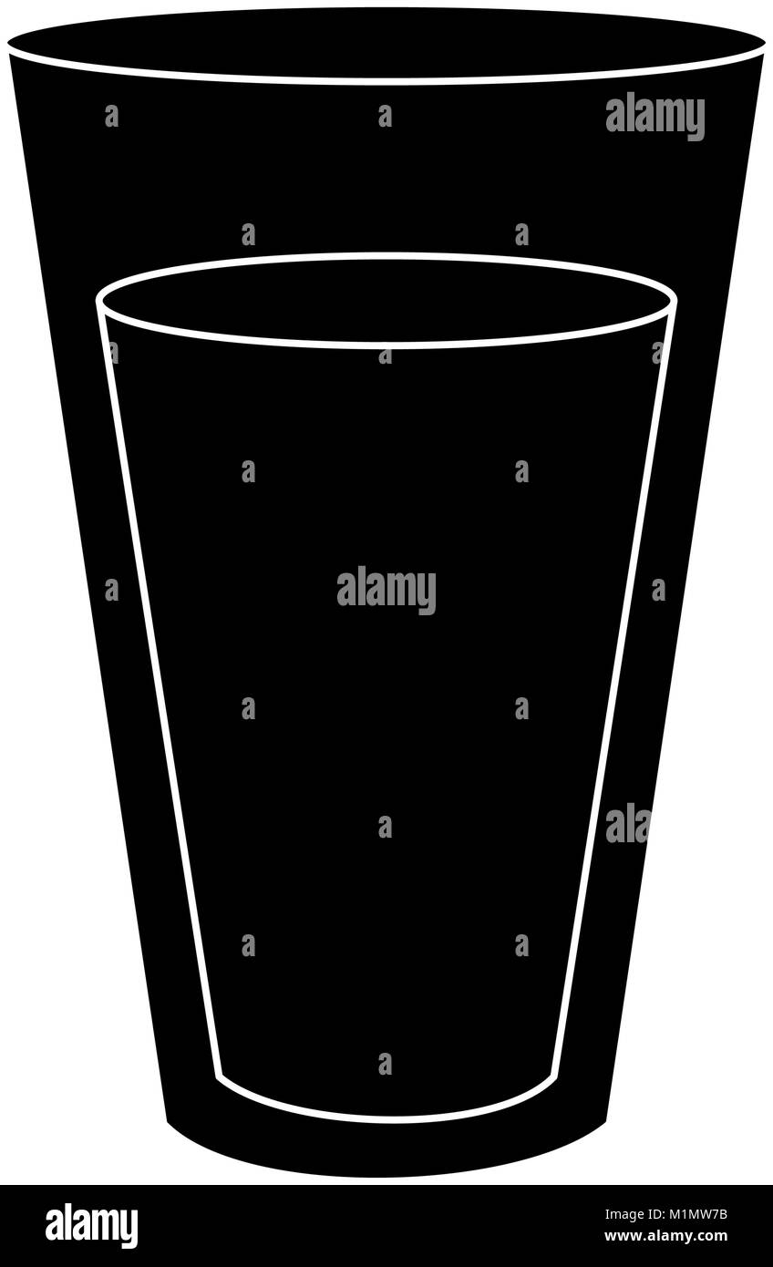 Pouring milk cup cold Stock Vector Images - Alamy