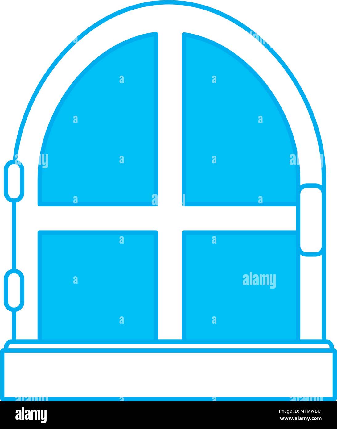 Window isolated symbol Stock Vector Image & Art - Alamy