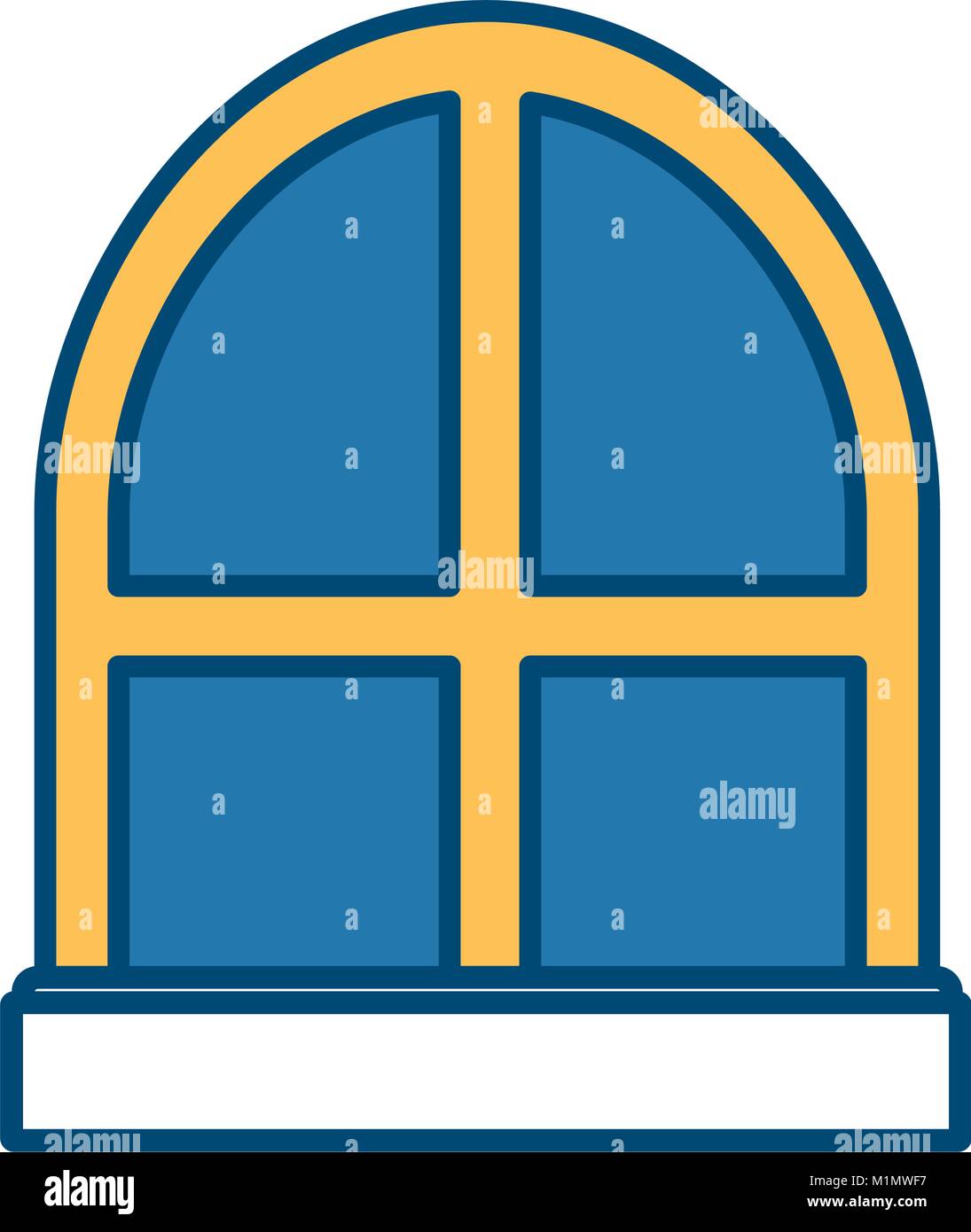 Window isolated symbol Stock Vector Image & Art - Alamy