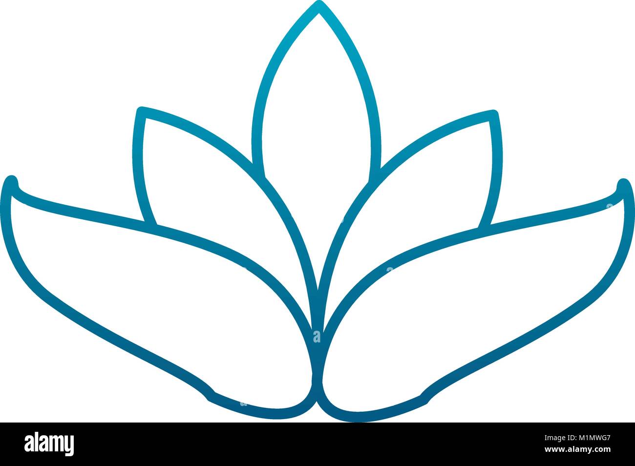 Flower heraldic symbol Stock Vector Image & Art - Alamy