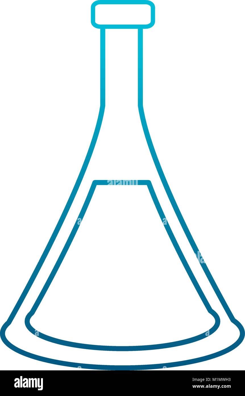 Lab flask isolated Stock Vector Image & Art - Alamy