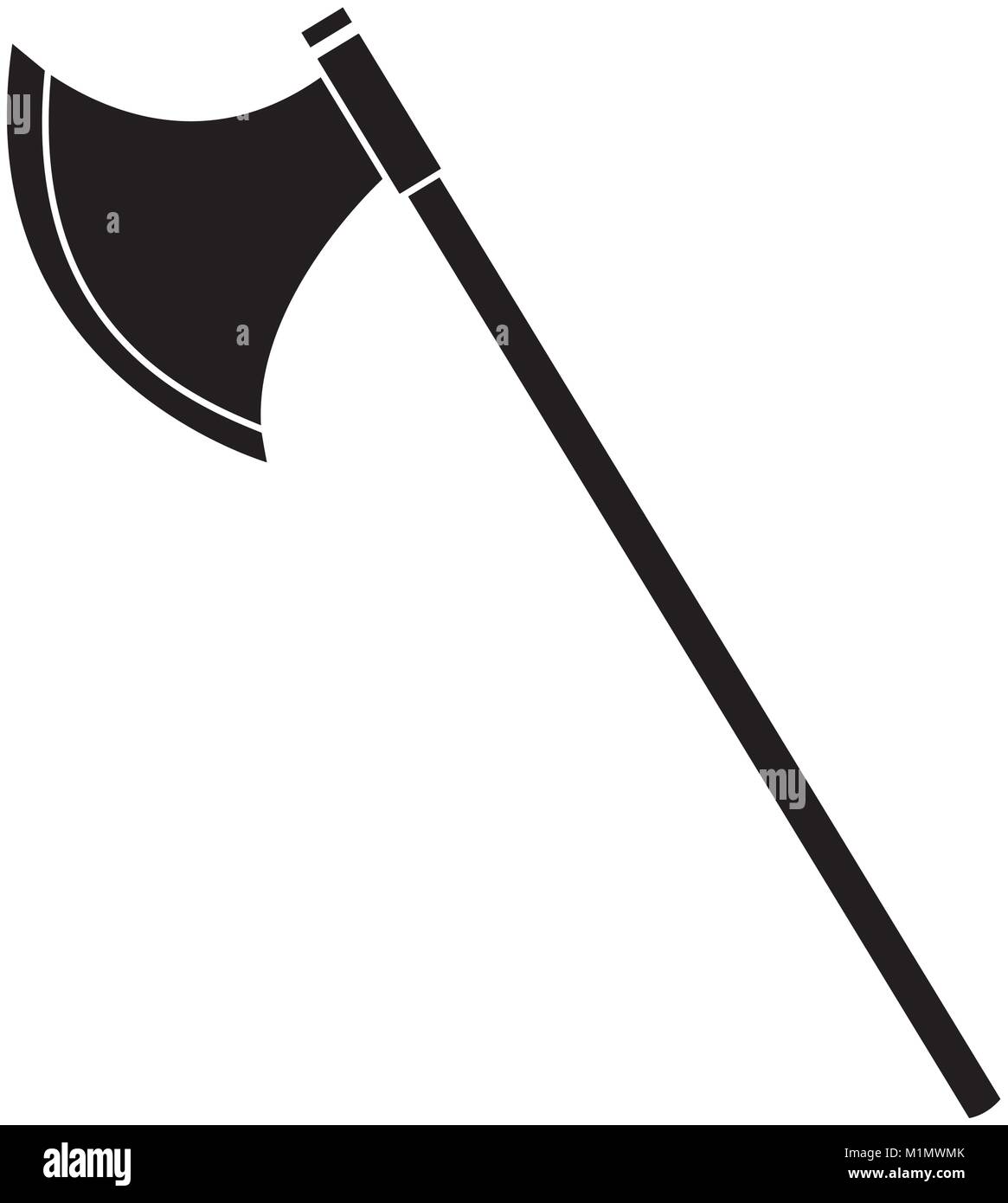 Axe medieval weapon Stock Vector Image & Art - Alamy