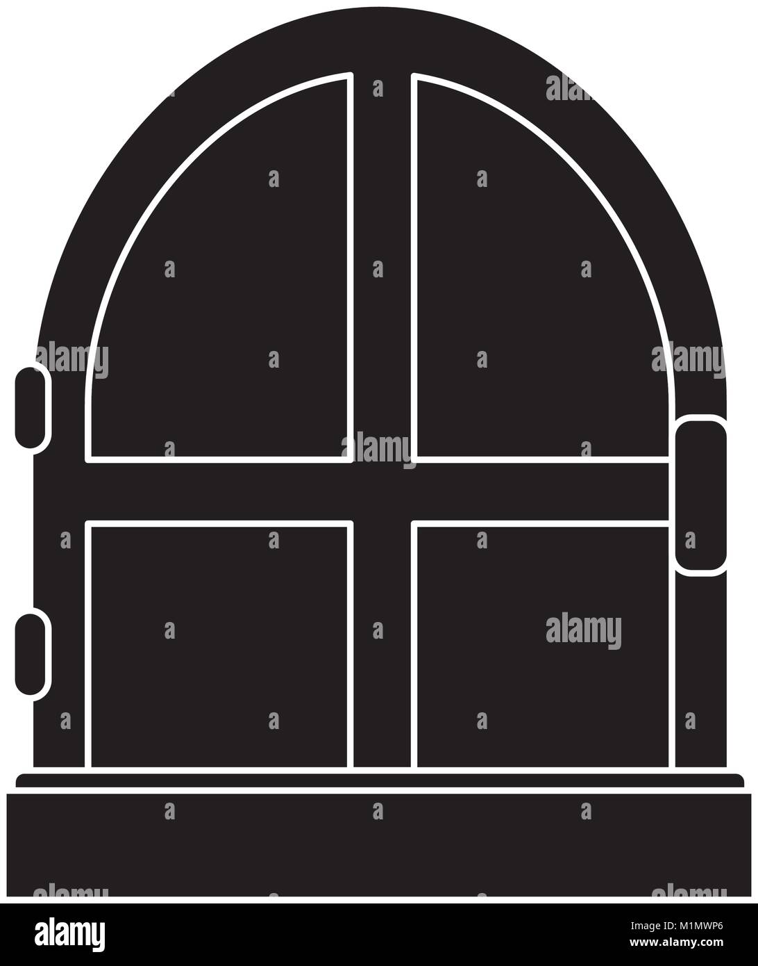 Window isolated symbol Stock Vector Image & Art - Alamy